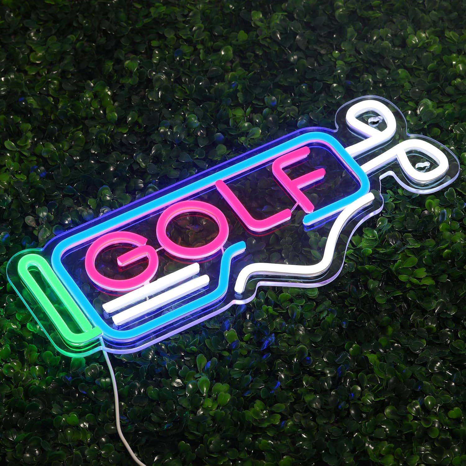 Pttozan Neon Signs for Wall Decor,USB LED Cool Neon Lights Signs for ...