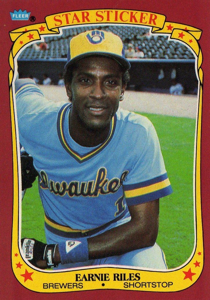 Amazon.com: 1986 Fleer Star Sticker #98 Earnie Riles : Collectibles ...