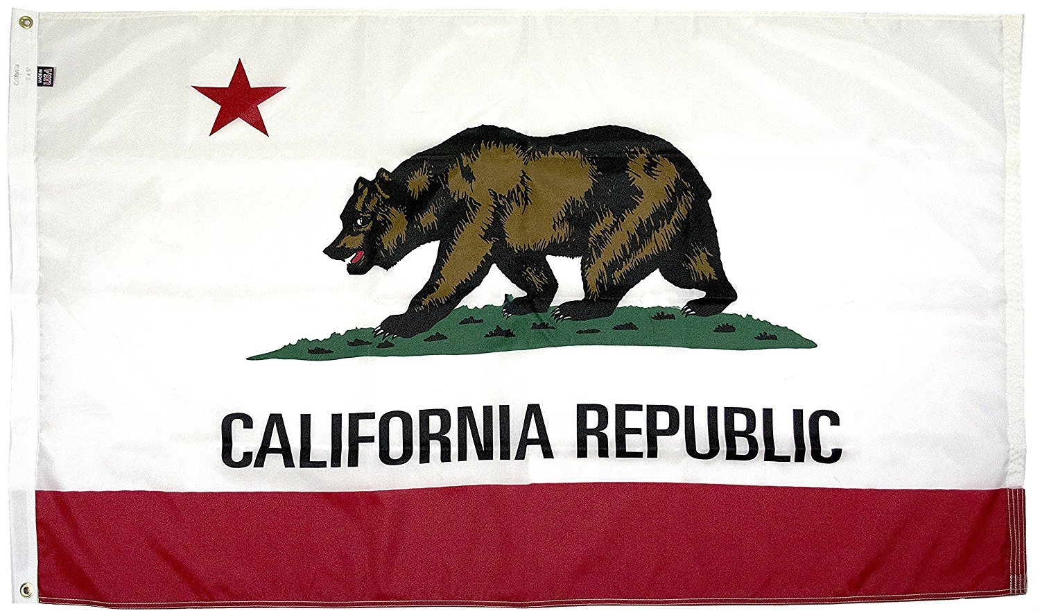Amazon.com: FlagSource California Nylon State Flag, Made in the USA ...