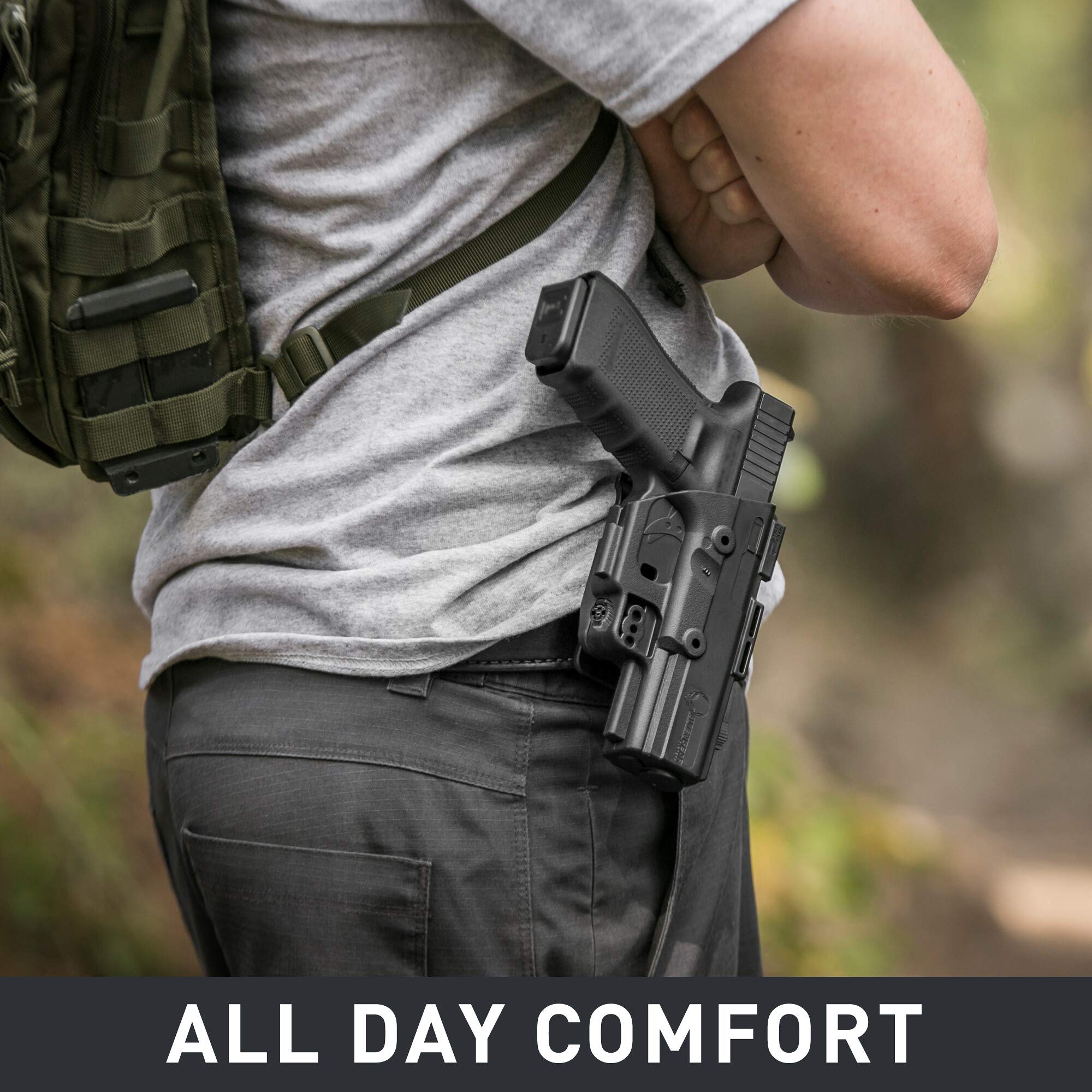 OWB Paddle Holster by Alien Gear - Custom Fit to Your Gun with Over 60 ...