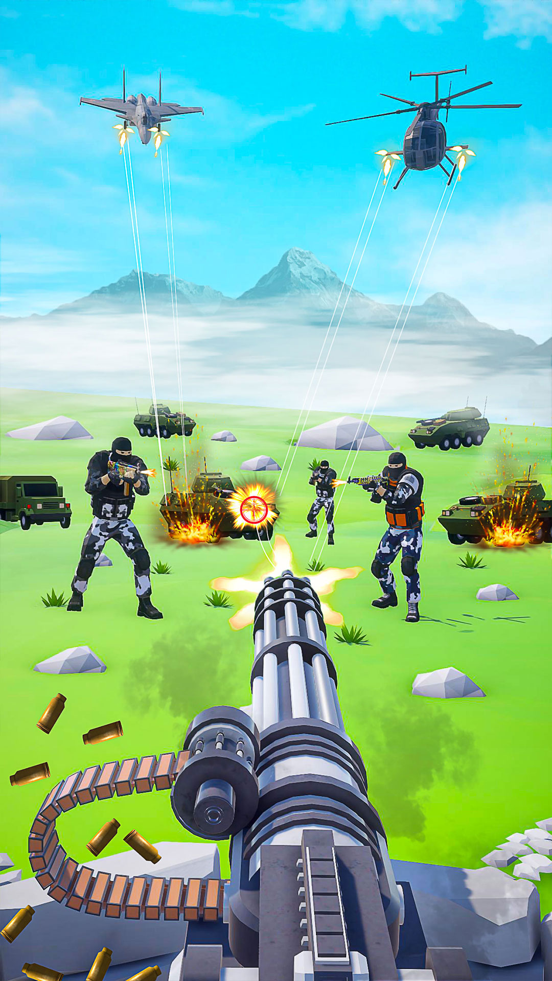 Machine Guns Shooter Game 2025 - Commando Artillery Shooting Games ...