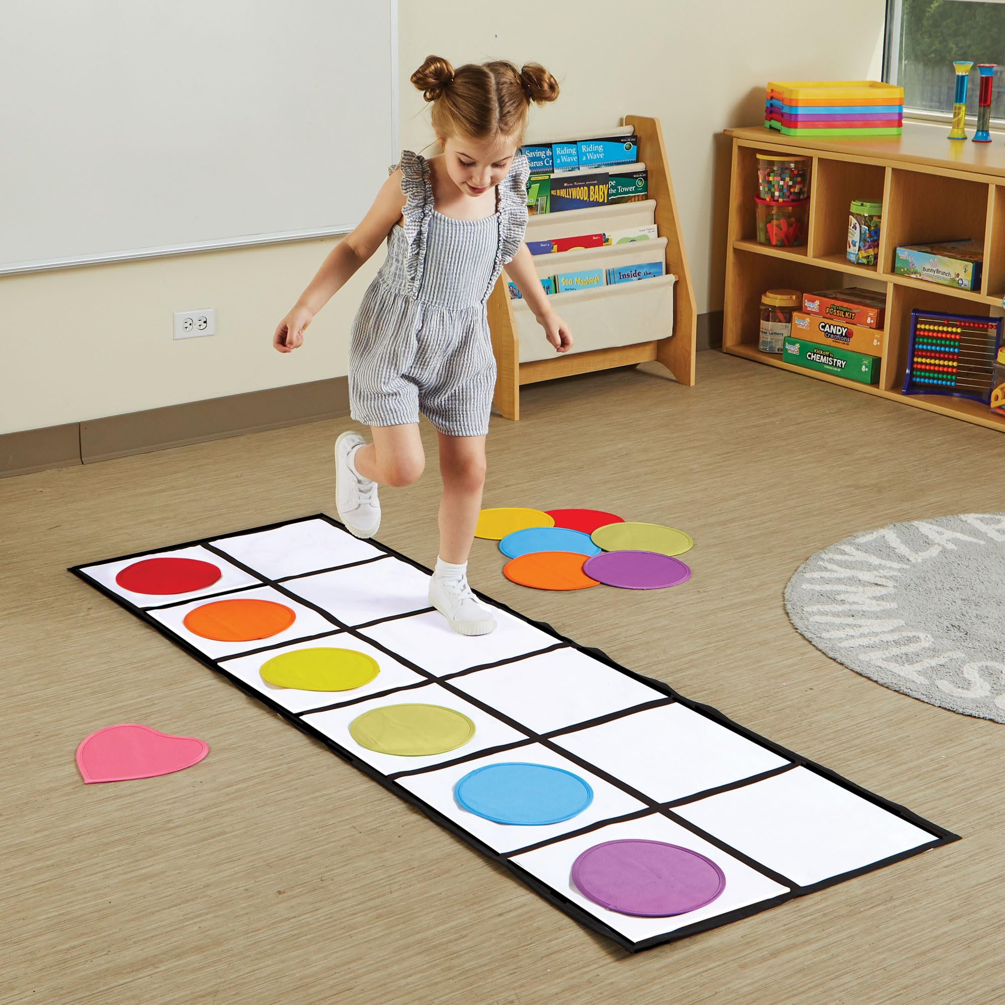 Snapklik.com : Hand2mind Elkonin Box Floor Mat Activity Set, Phonemic ...