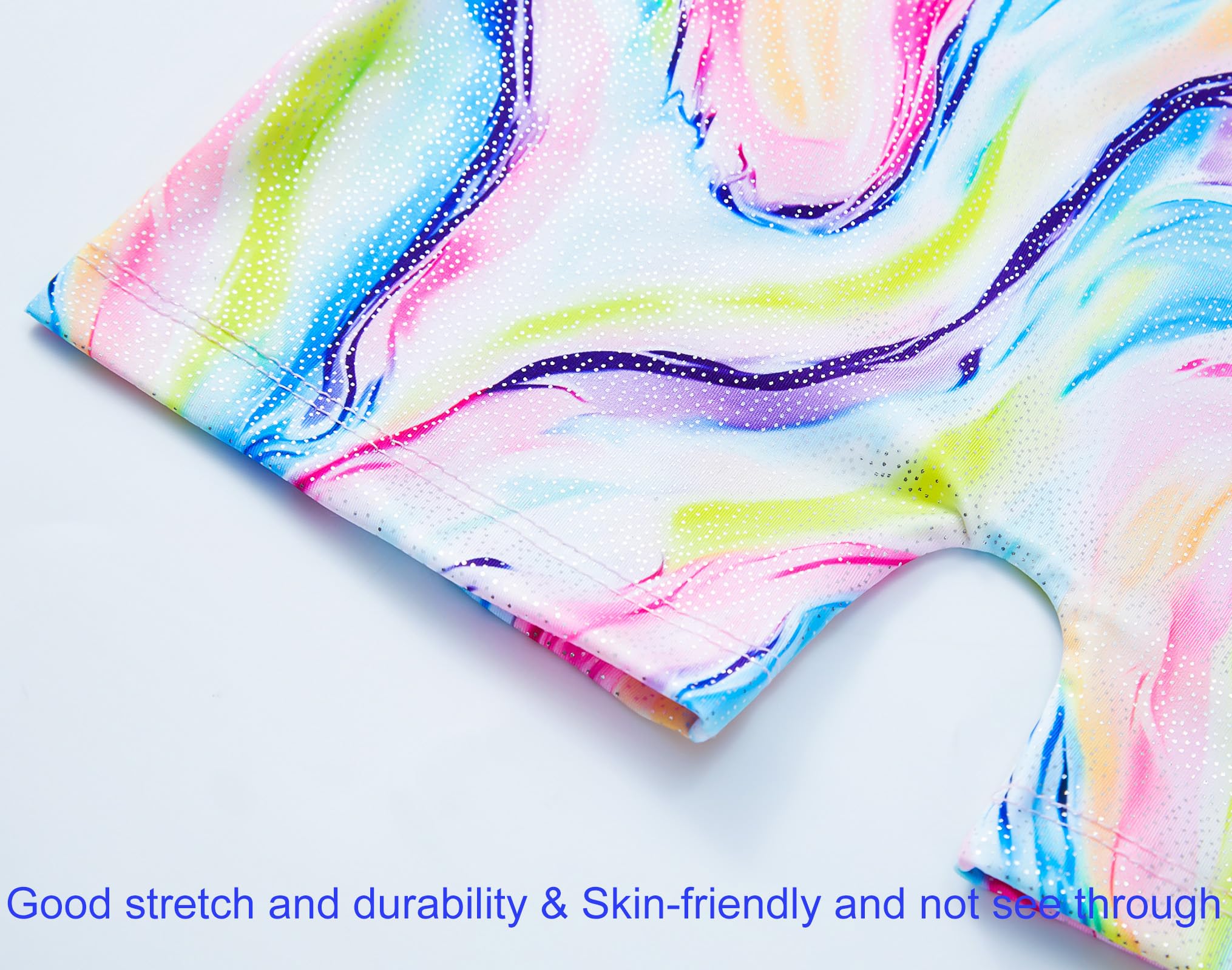 Snapklik.com : Girls Gymnastics Leotards Size 2t 3t Colorful Tie Dye ...