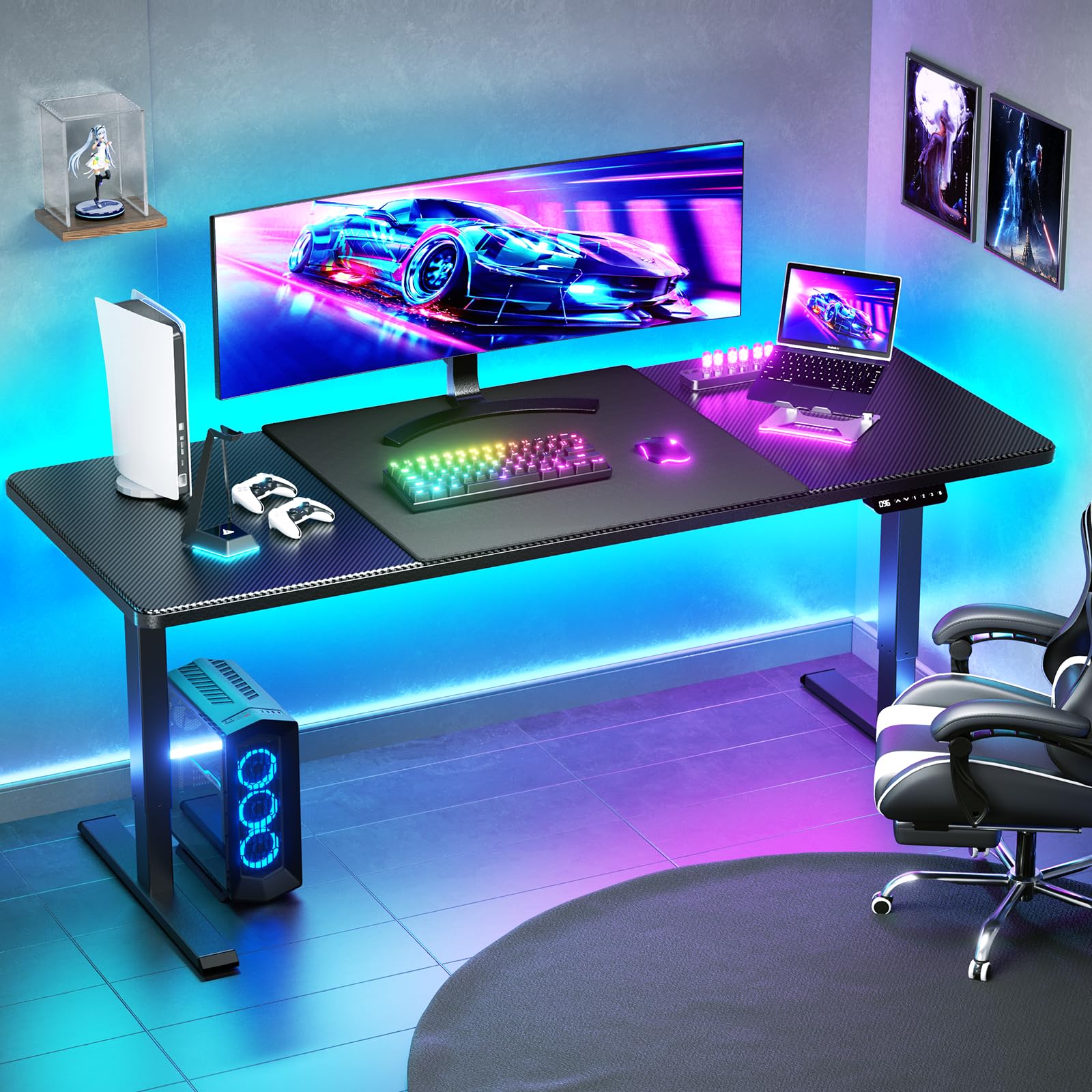 Snapklik.com : GTPLAYER Gaming Standing Desk