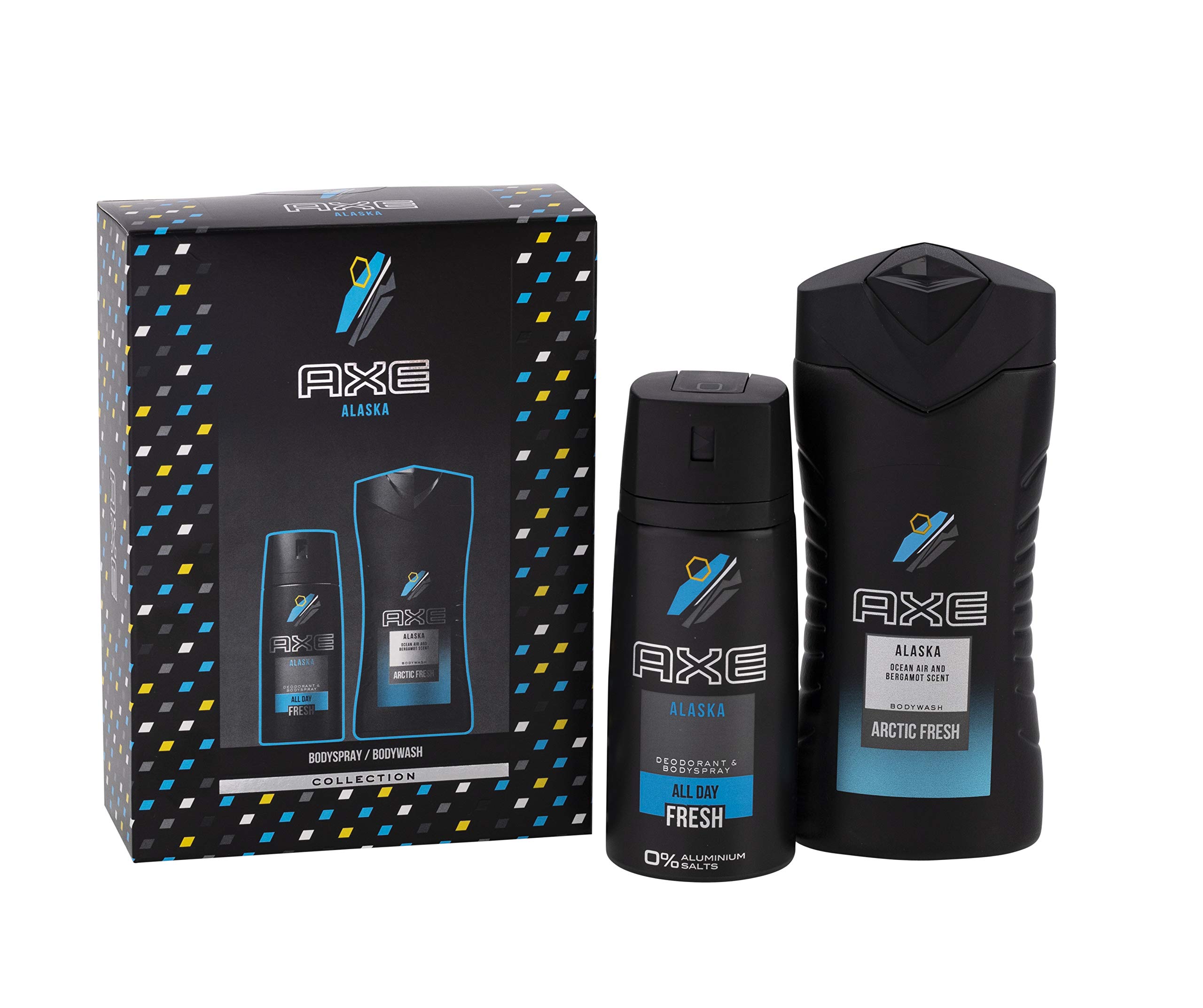 Axe Alaska Gift Set Shower Gel 250 ml and Deodorant Spray 150 ml, Pack ...