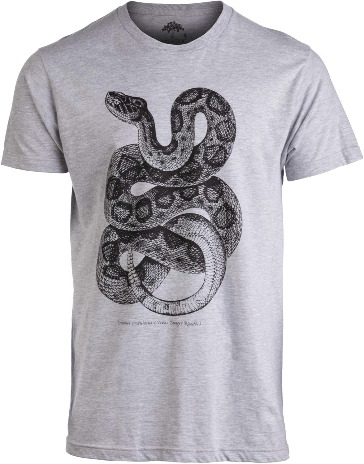 Amazon.com: Texas Danger Noodle | Vintage Rattlesnake Biology Art Funny ...