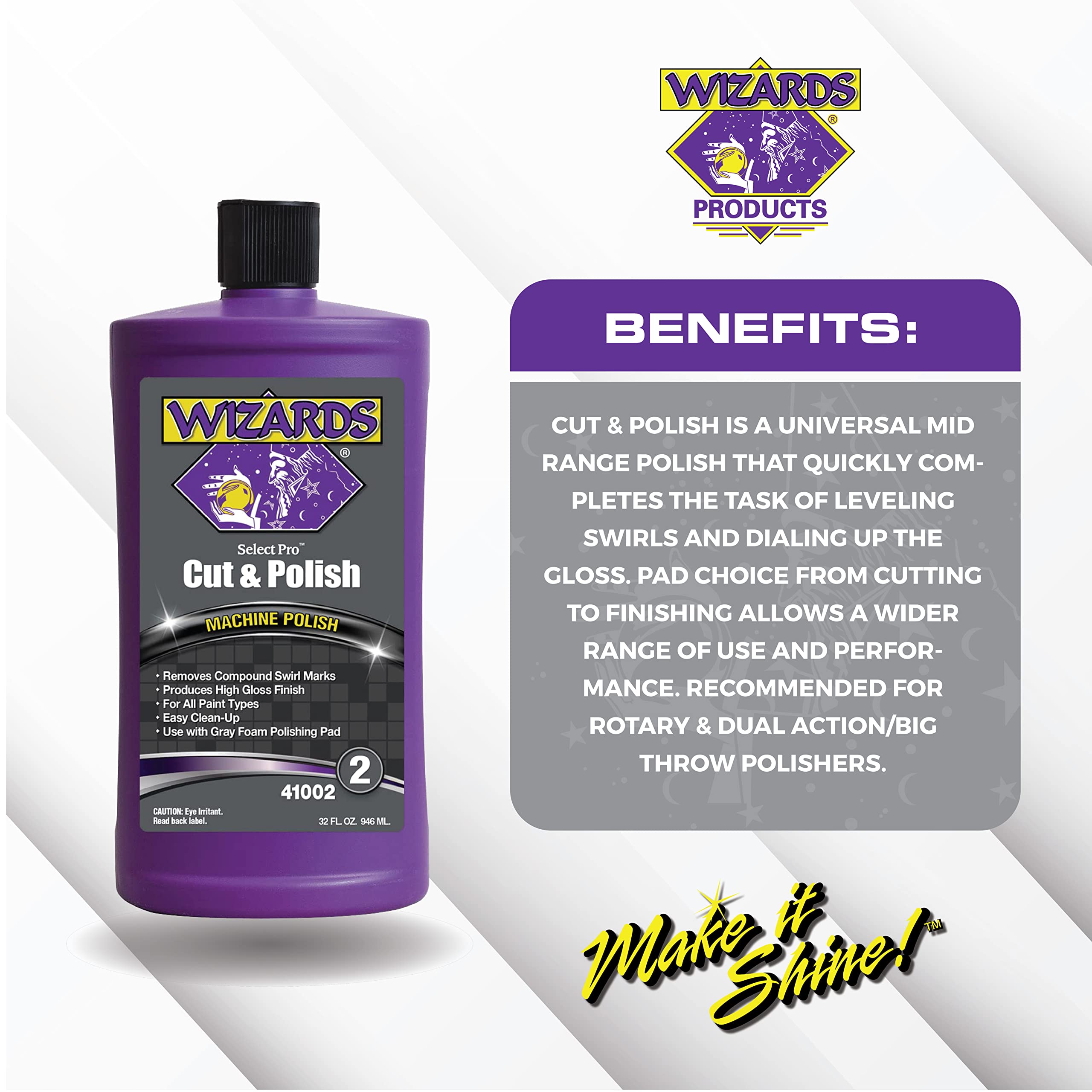 Snapklik.com : Wizards Select Pro Cut And Polish Compound Step 2 ...