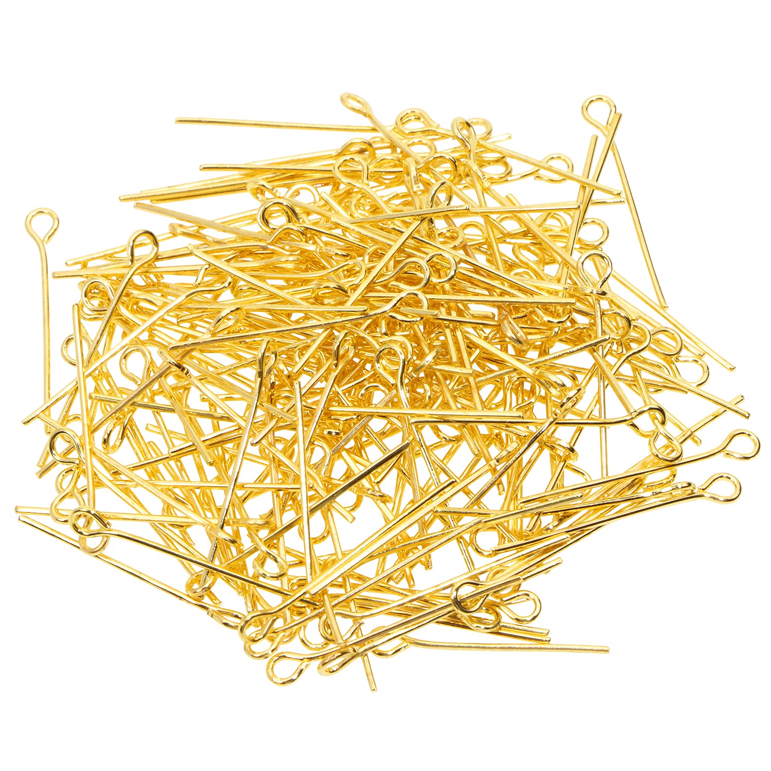 Amazon.com: Shapenty 500PCS Mini Metal Wire Eyepins Beading Small Open ...