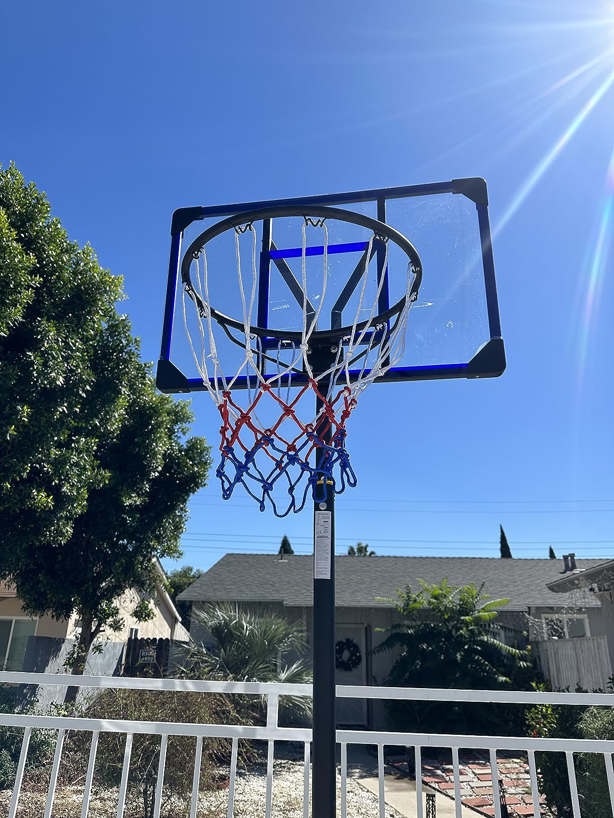 $17/mo - Finance Kids Basketball Hoop Outdoor 4.82-8.53ft Adjustable ...