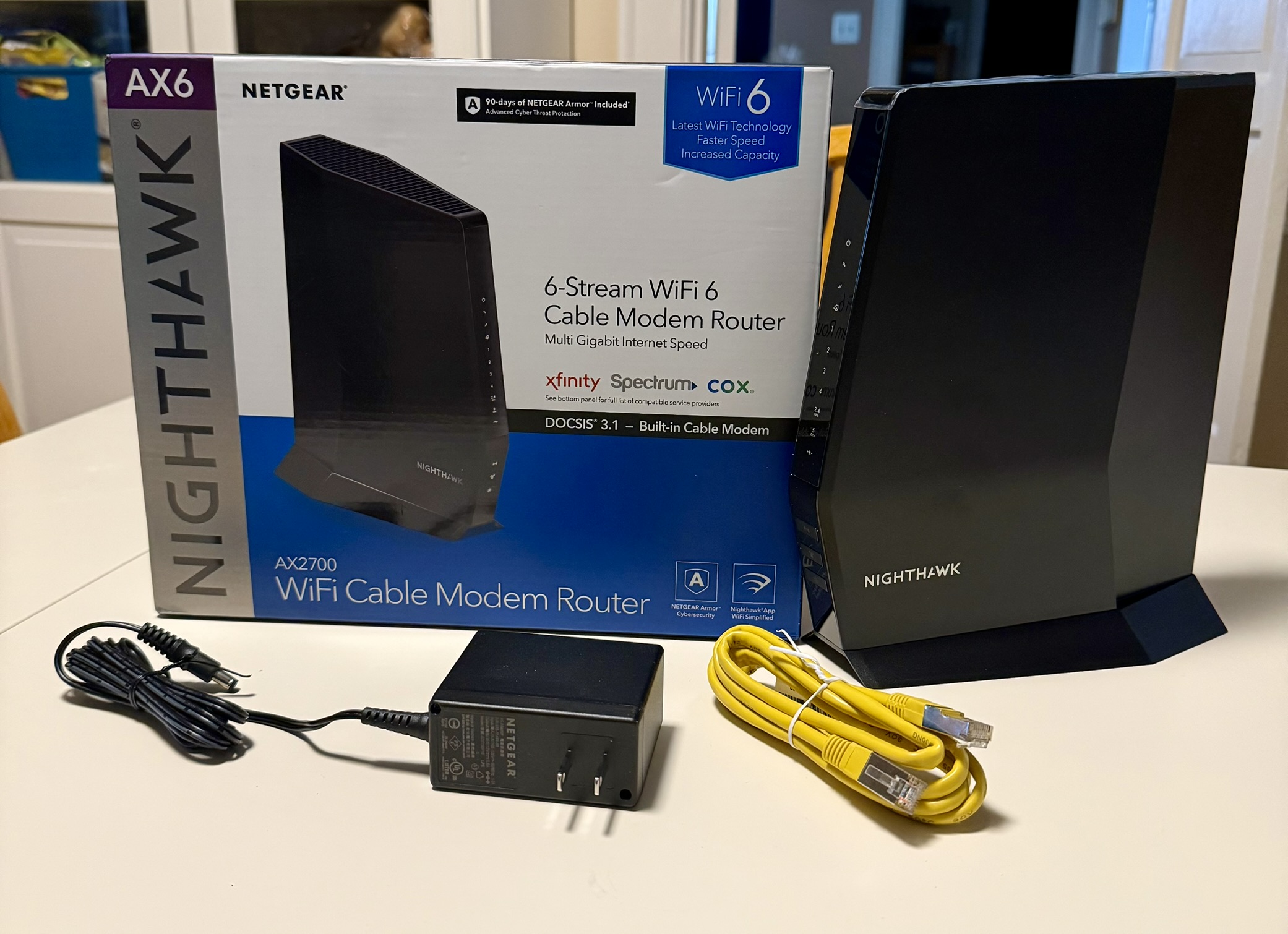 Watch Review of Netgear Nighthawk Wifi Router Cable Modem Combo on ...