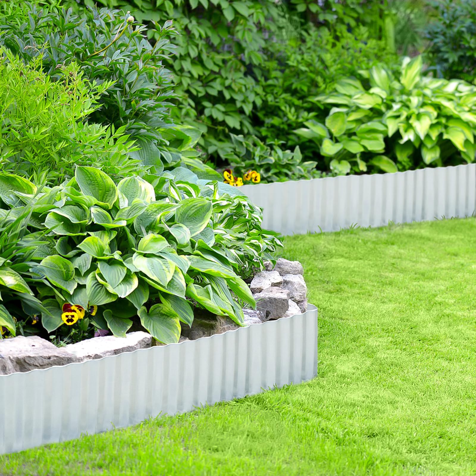 Corrugated Metal Landscaping Ideas Sheet Metal Raised Garden