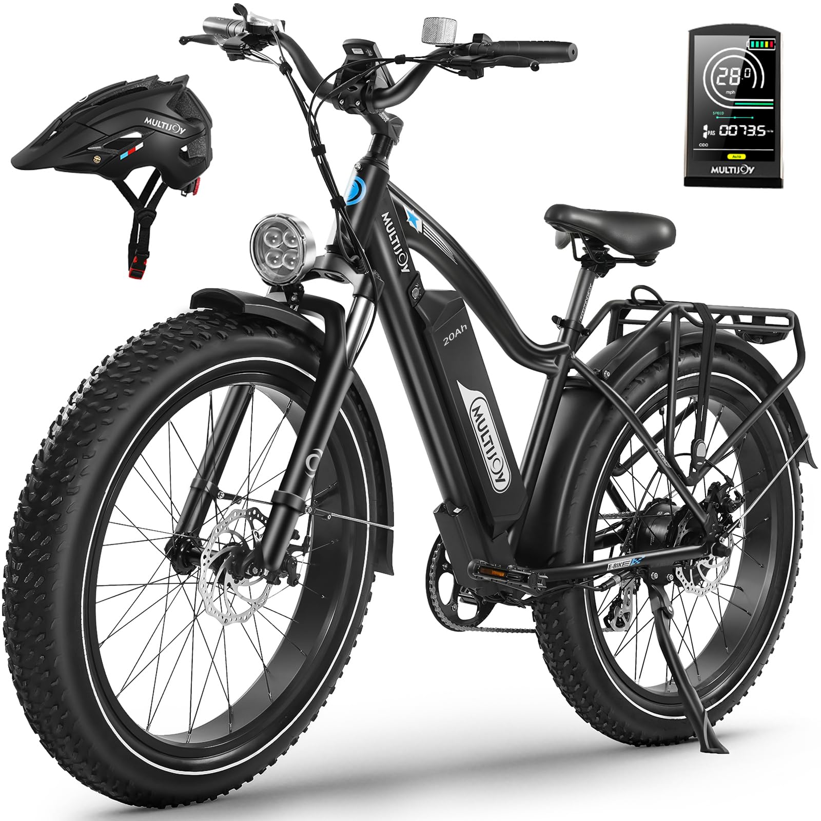 MULTIJOY Electric Bike Review: 750W Power & 48V Batt - Flat Iron Bike