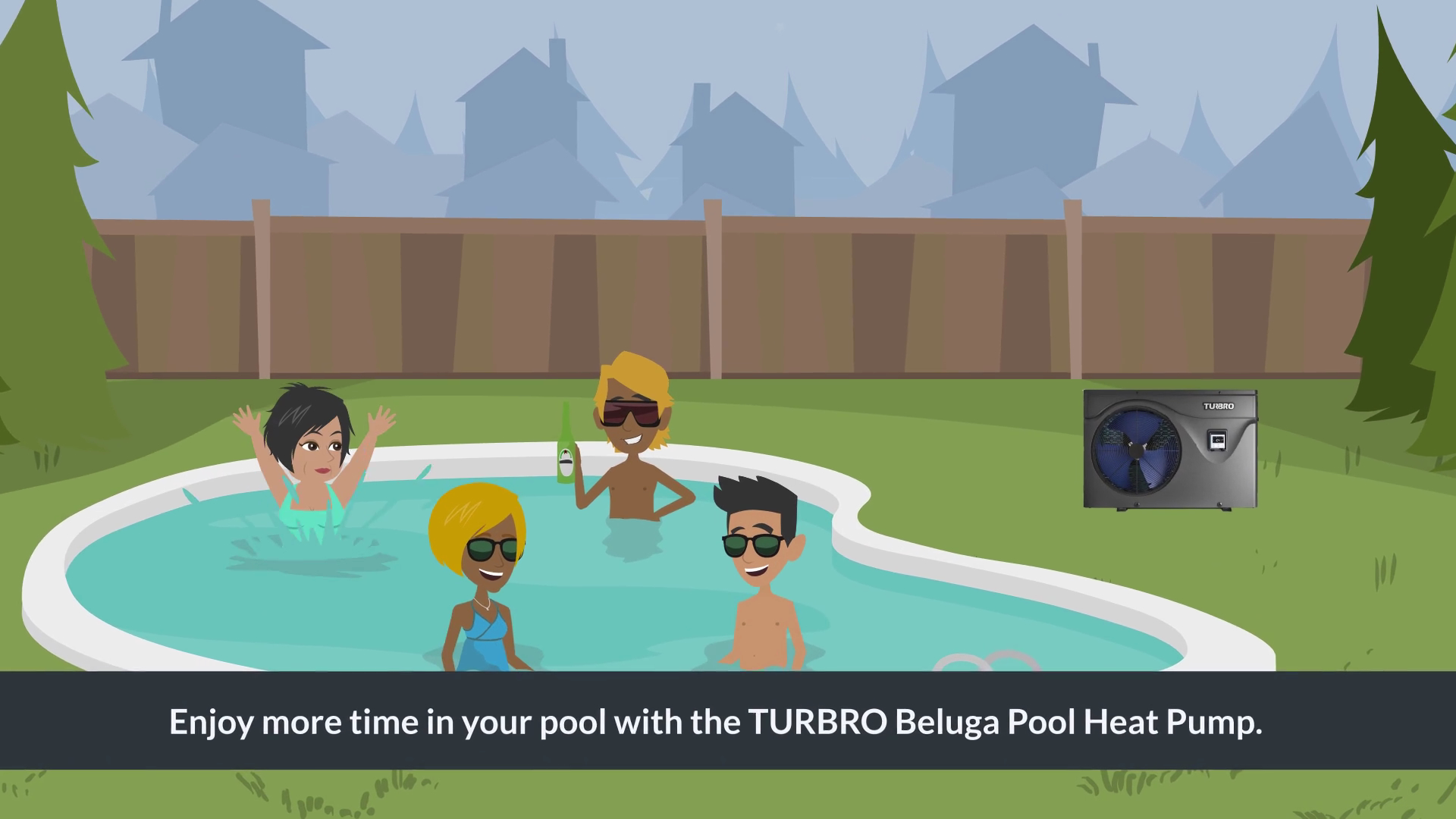 Watch TURBRO Beluga Series Swimming Pool Heat Pump on Amazon Live