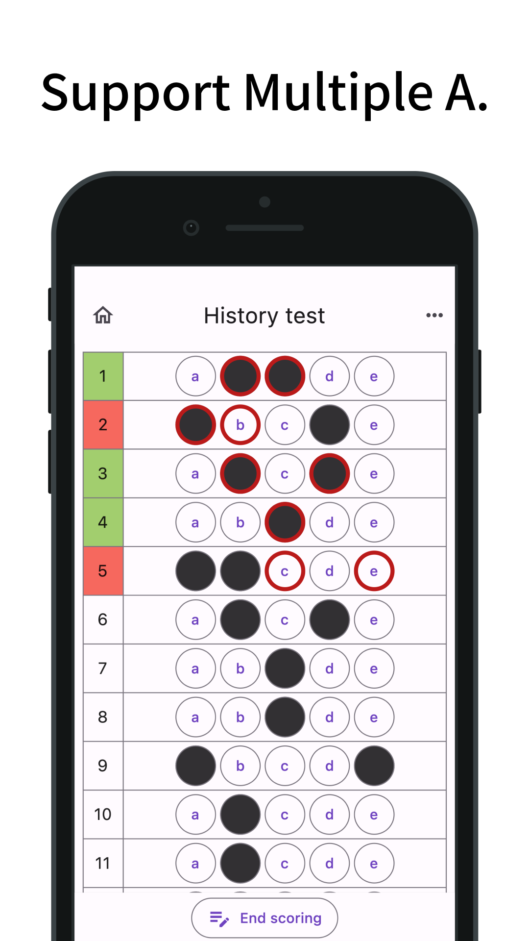 MarkSheet: answer sheet - App on Amazon Appstore