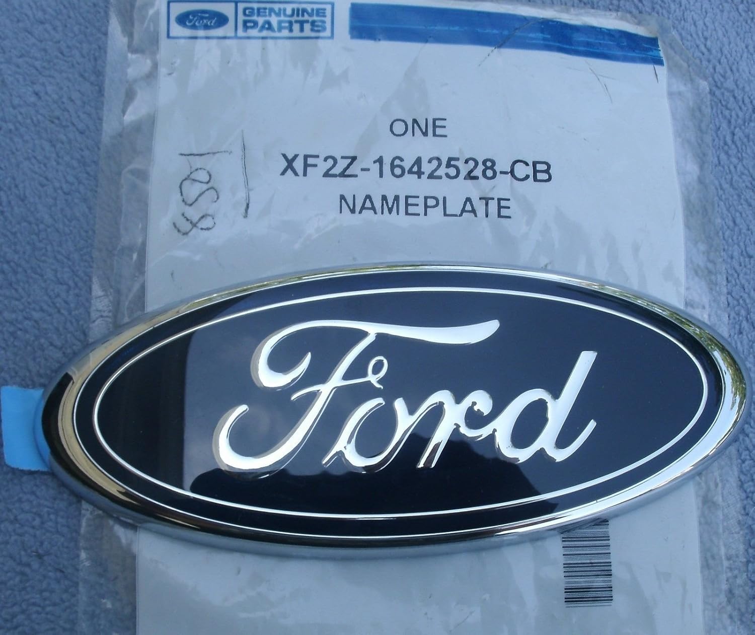 Amazon.com: Genuine Ford XF2Z-1642528-CB Self-Adhesive Name Plate ...
