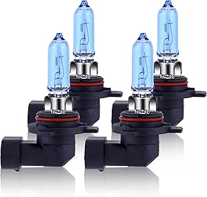 Amazon.com: NEWBROWN 9012 Headlight Bulb HIR2 9012 Bulb Halogen 5000K Super White Light Long ...
