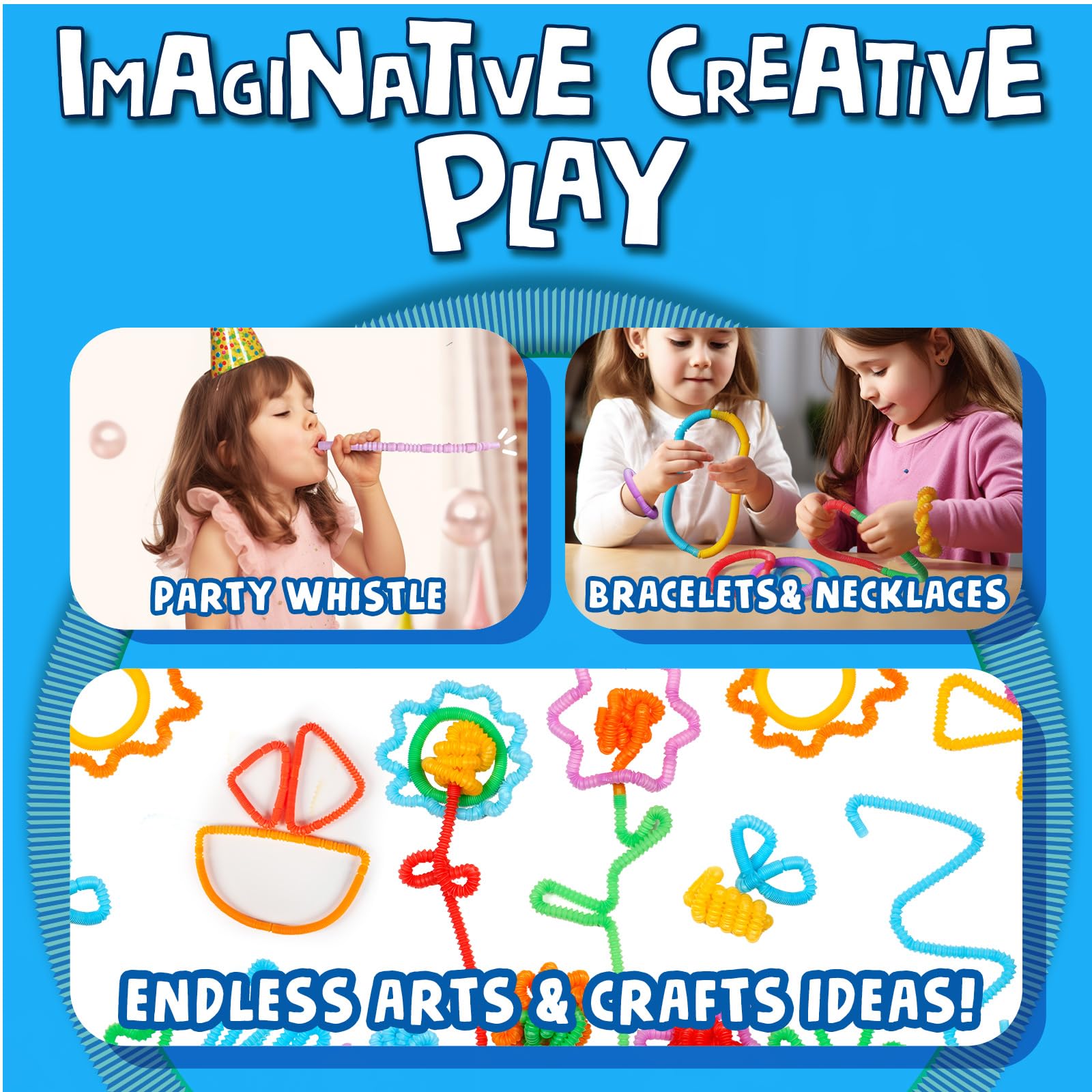 Snapklik.com : Pop Tubes - Sensory Toys - Toddler Toys - Imaginative ...