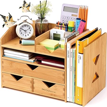 Amazon.com: Office Desk Organizers and Accessories 2 Sliding Drawer ...