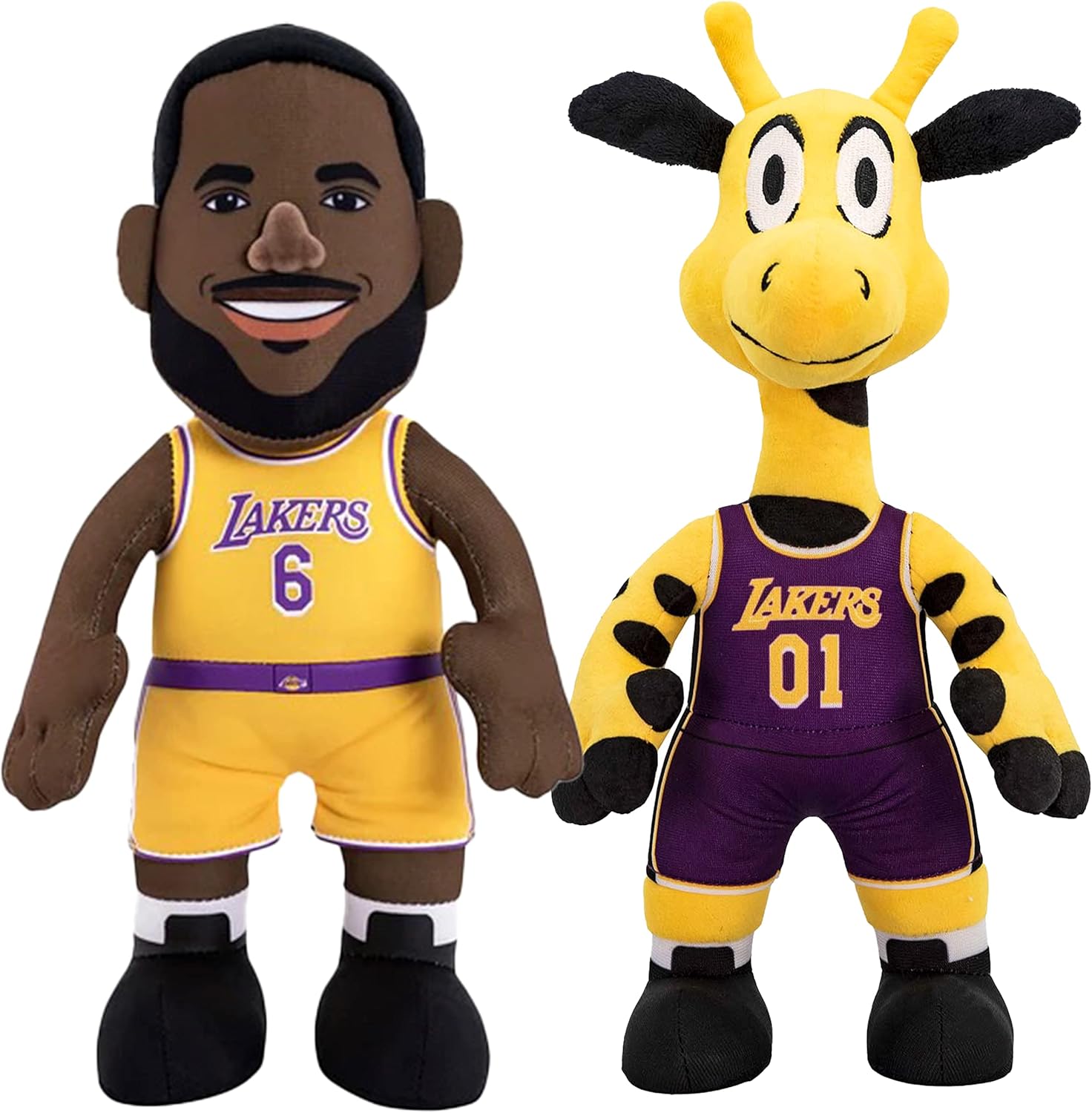 Amazon.com: Bleacher Creatures Los Angels Lakers Bundle: Lebron James ...