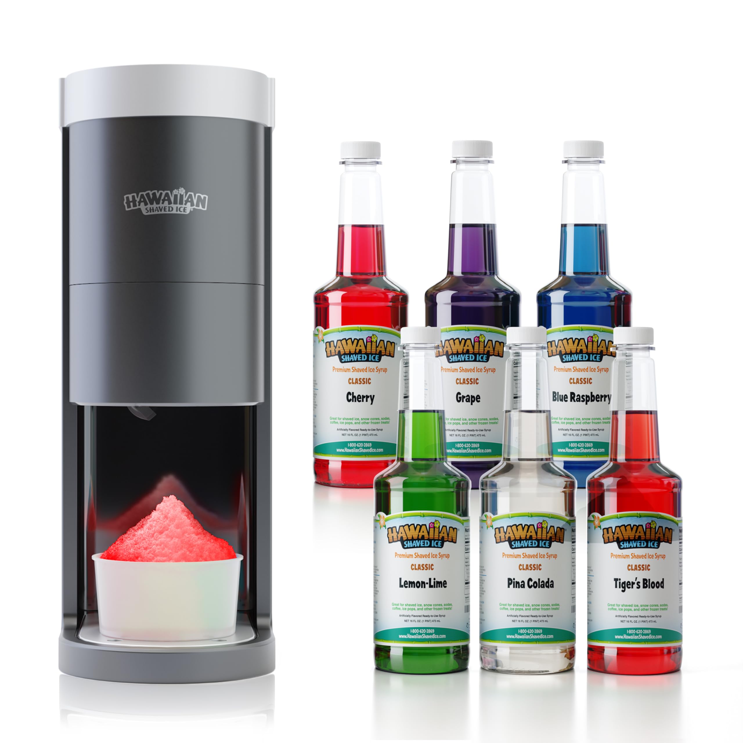 Amazon.com: Hawaiian Shaved Ice Snow Cone and Shaved Ice Machine with ...