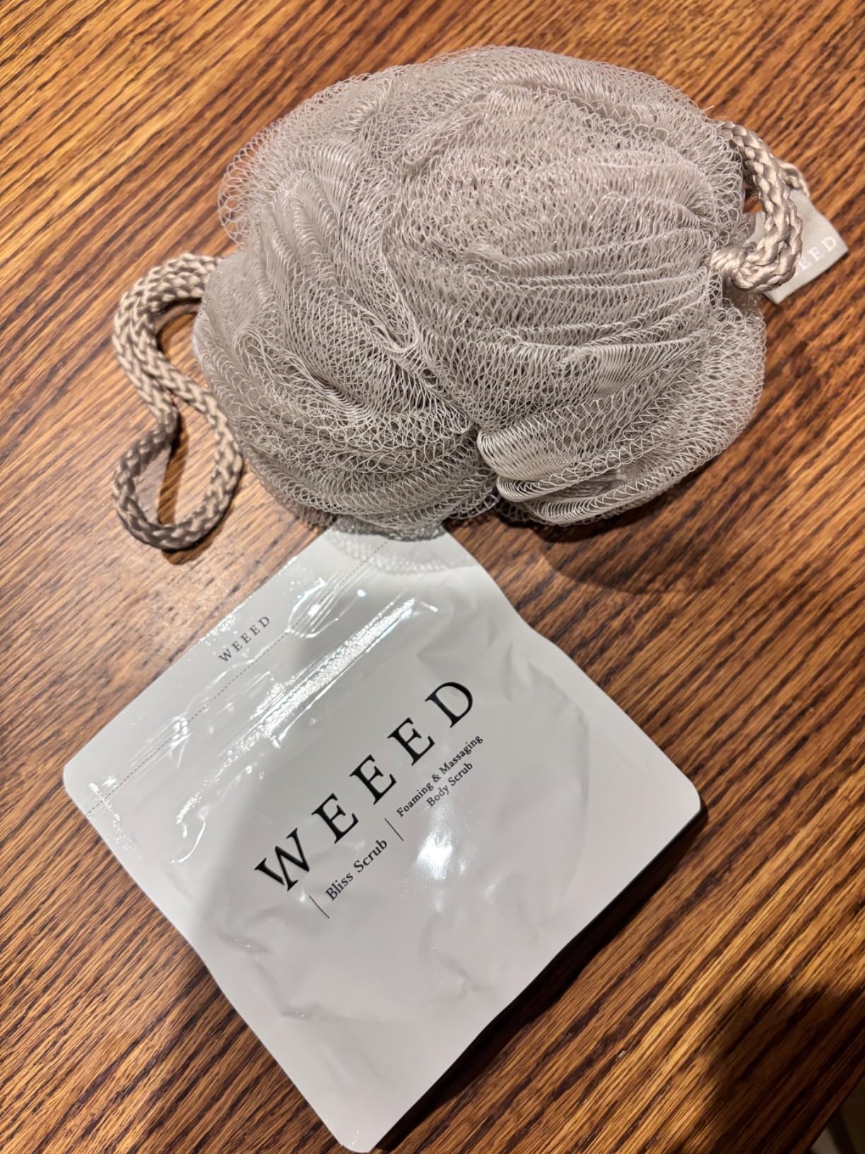 Amazon | WEEED ブリススクラブ 120g & オリジナル 泡立てネット（ダブル） セット ボディスクラブ ラベンダー&バニラの香り 薬用 日本製 ウィード ボディーソープ スキン ...