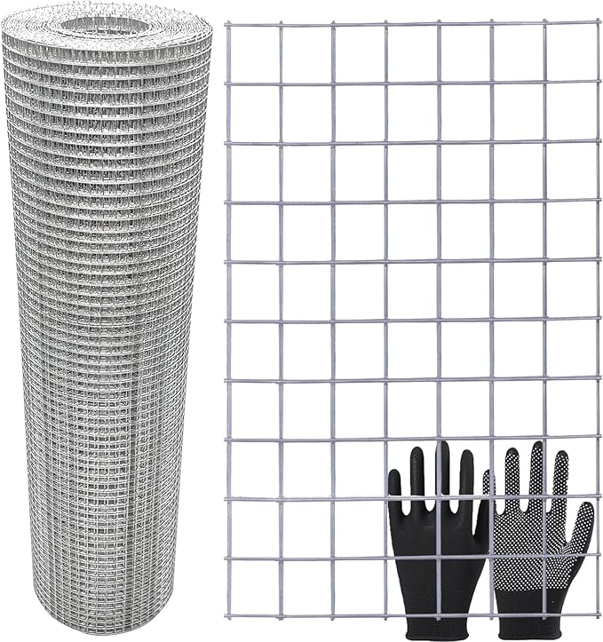 JAHOMFAI Rodent Mesh (400mm x 6m) Rodent Wire Mesh Panels Hot Dip ...