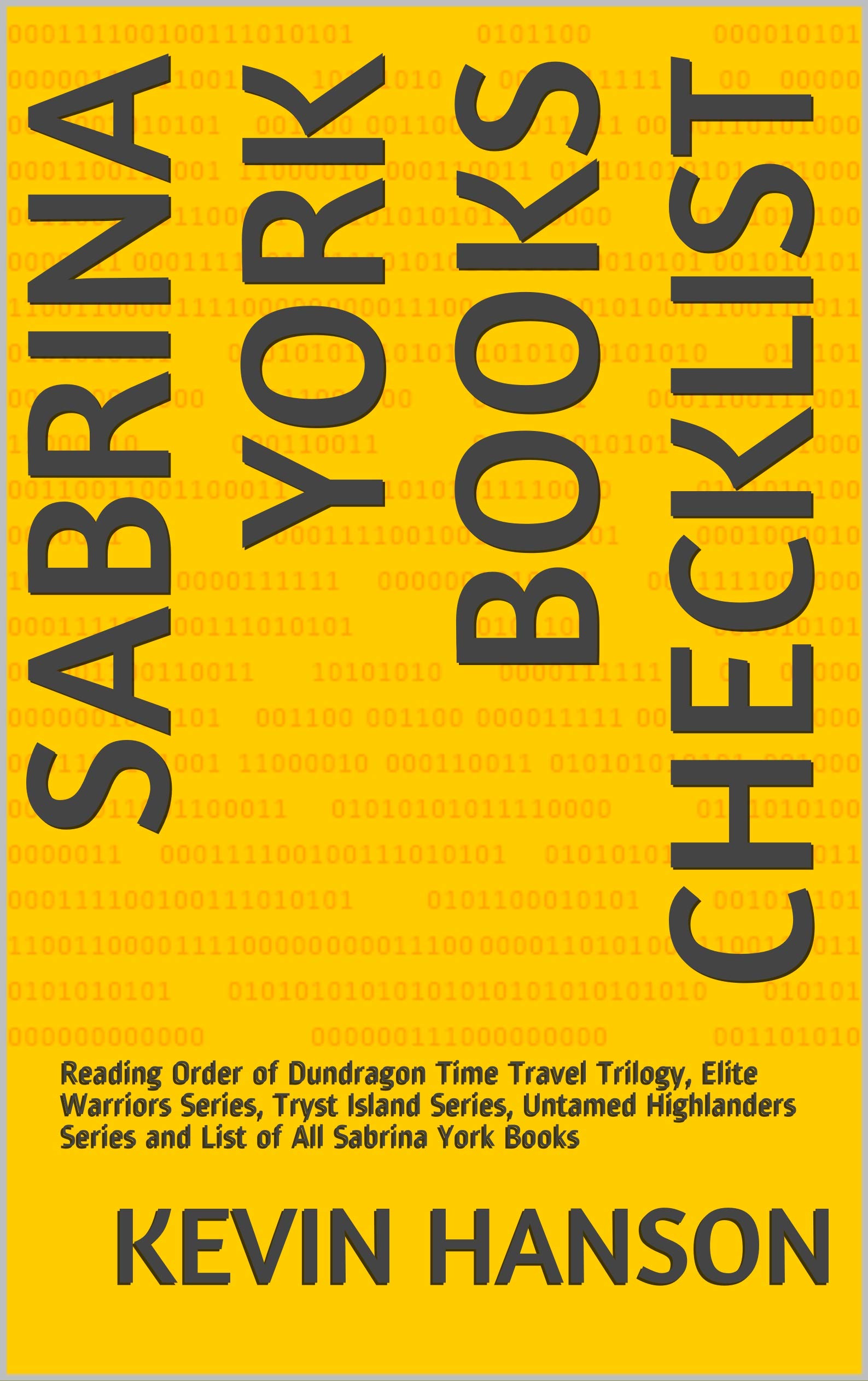 Buy Sabrina York Books Checklist: Reading Order of Dundragon Time ...
