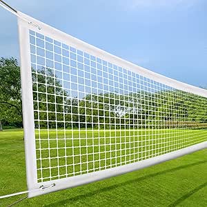 Amazon.com : 32x3ft Heavy Duty Volleyball Net for Backyard, Pool ...