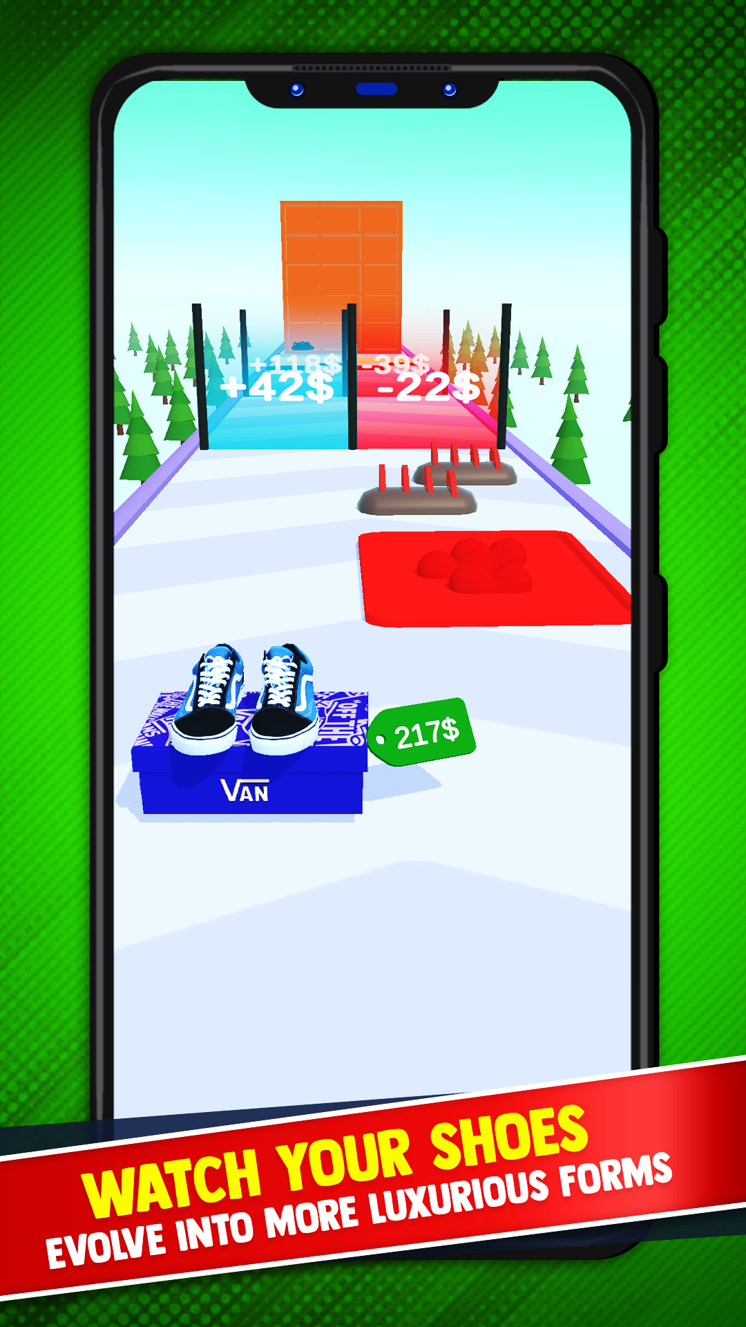 Shoe Evolution Rush Race: Sneaker Art Run Challenge Runner Game - App ...