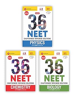 Buy MTG 36 Years NEET Previous Year Solved Question Papers with NEET ...