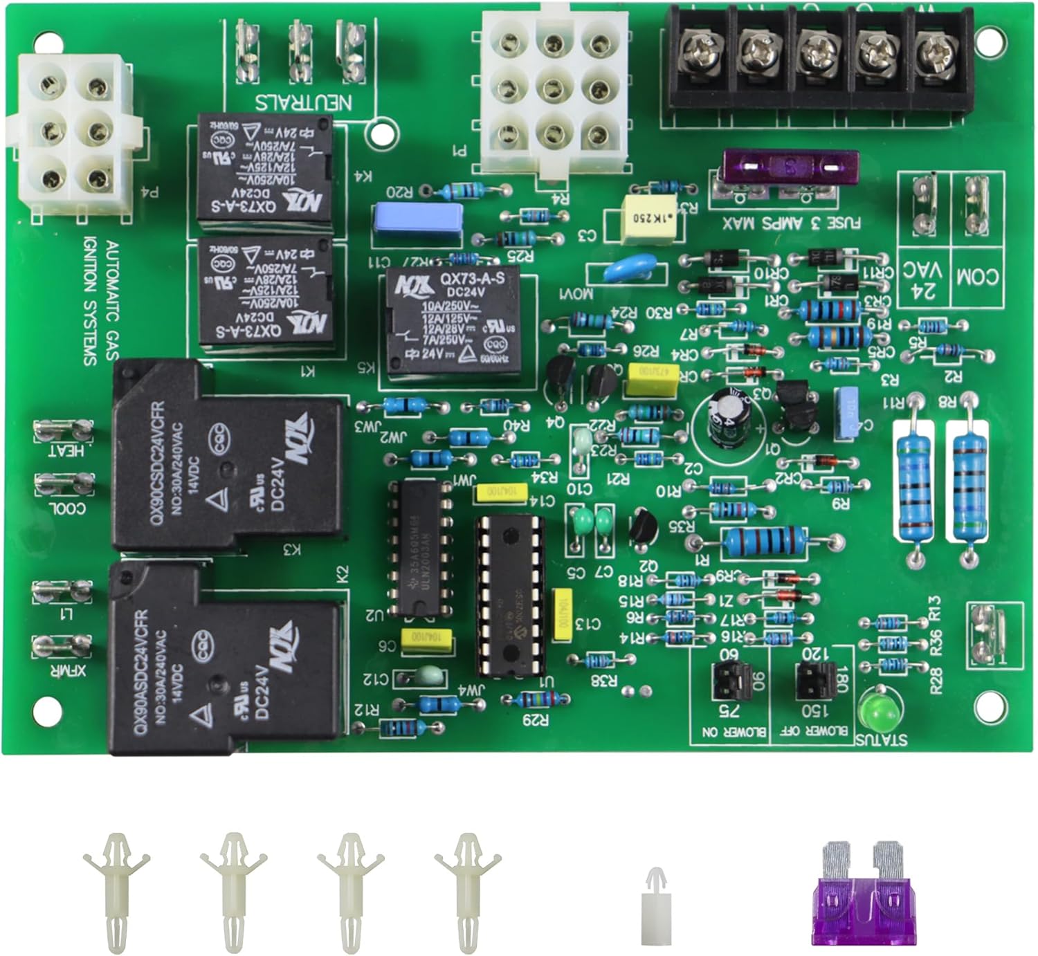 WERLAHO S1-7990-319P ICM2801 Furnace Control Circuit Boards Replacement for Coleman Evcon York ...