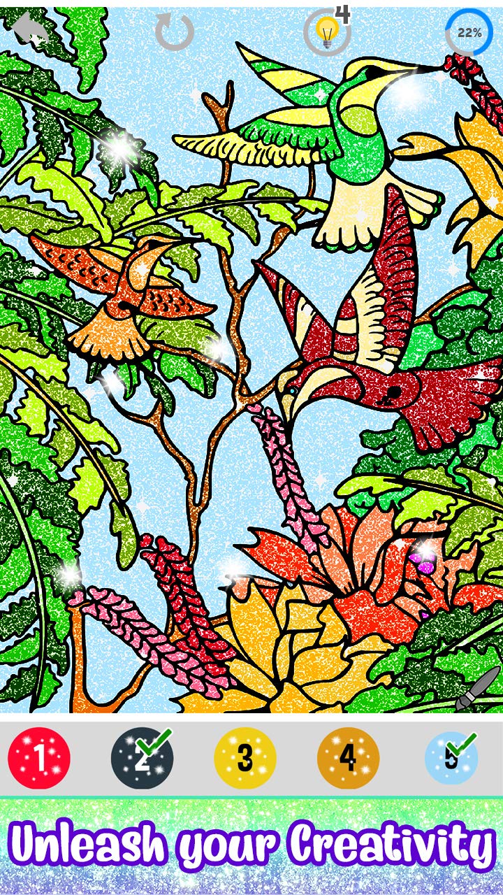 Forest Color By Number - Secret Garden, Nature Paint Book:Amazon.in ...