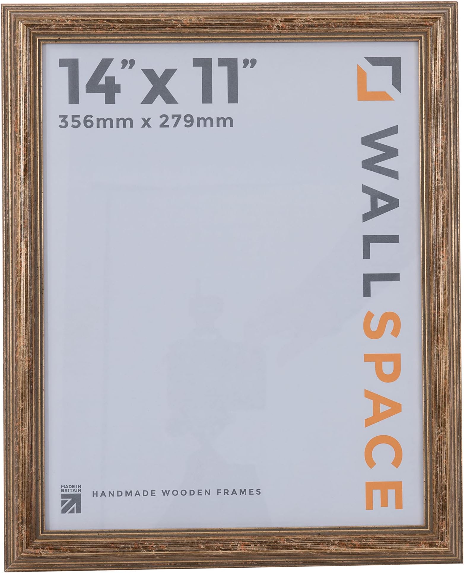 Frame Company Eldridge Gold, 14x11 inch, fitted with perspex : Amazon ...
