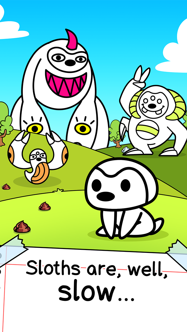 Sloth Evolution - Tap and Evolve Clicker Game - App on Amazon Appstore