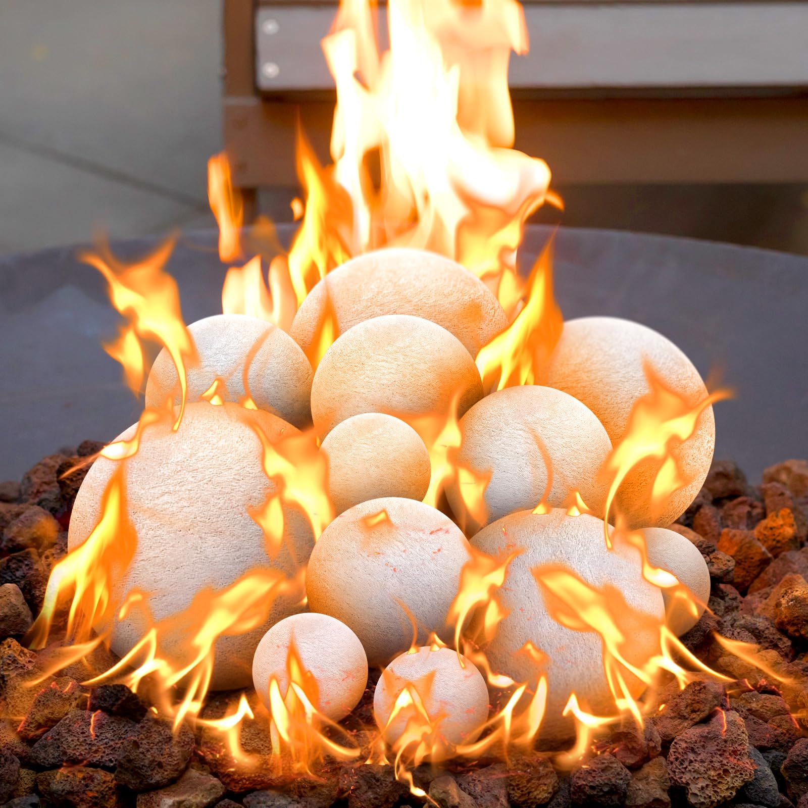 Fire Pit Balls Outdoor Fire Pit Spheres – Arhaus