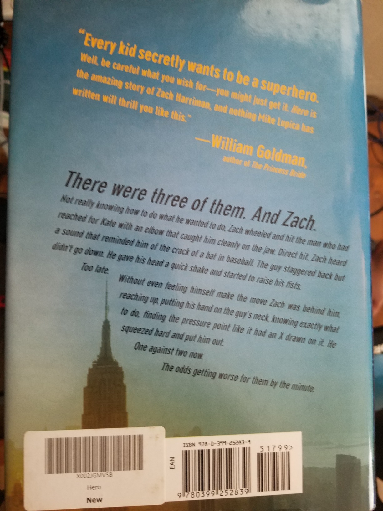 Amazon.com: Hero: 9780142419601: Lupica, Mike: Books