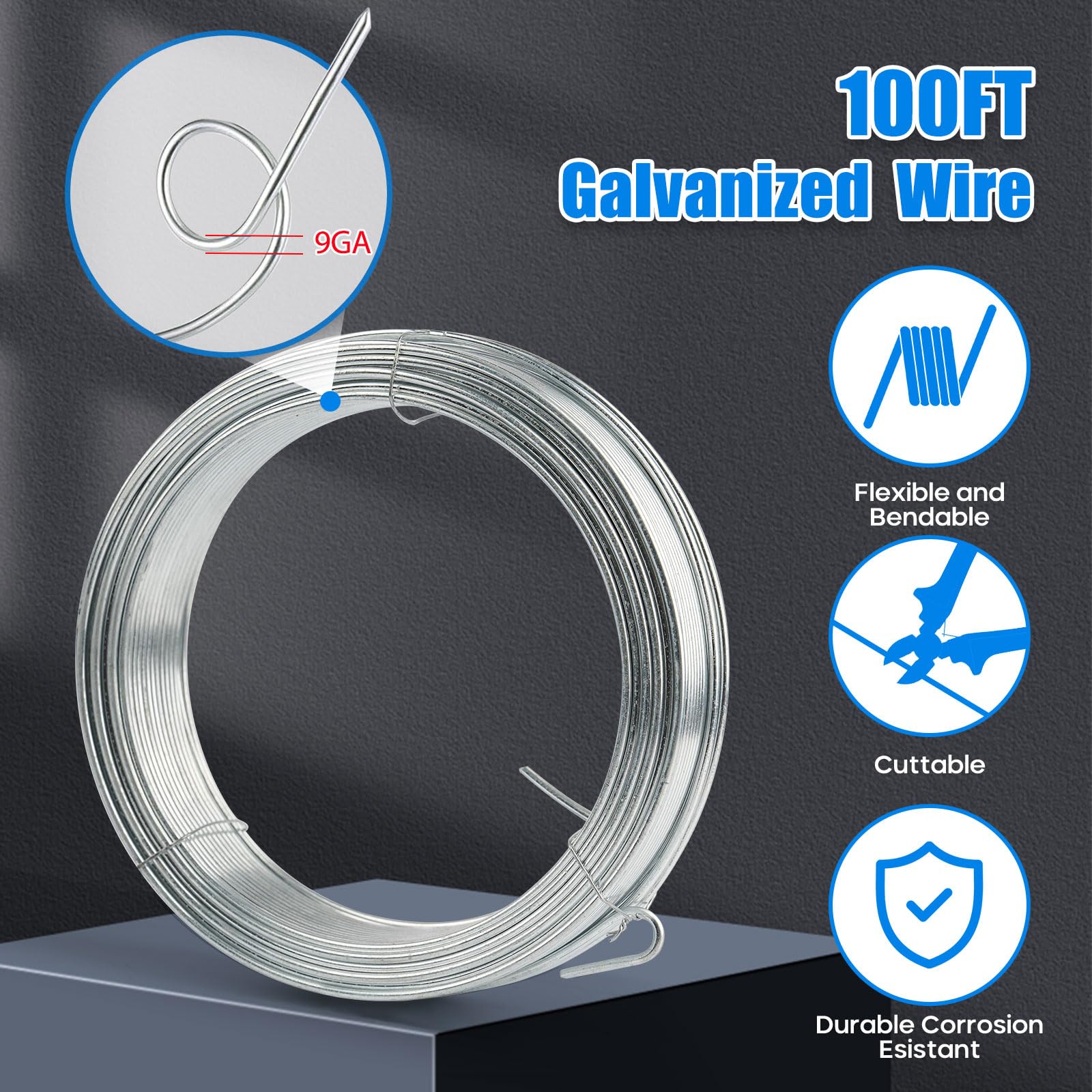 Snapklik.com : Electric Fence Wire Strainer, 5PCS Heavy Duty Inline ...