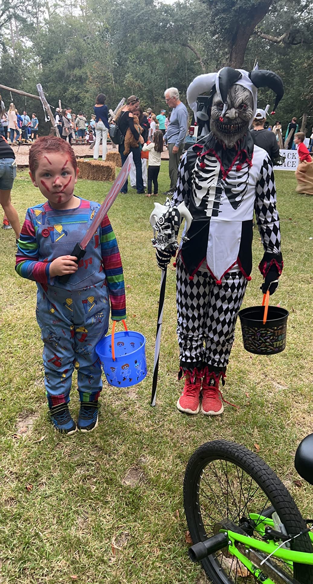 $6/mo - Finance California Costumes Psycho Jester Black and White Cane ...