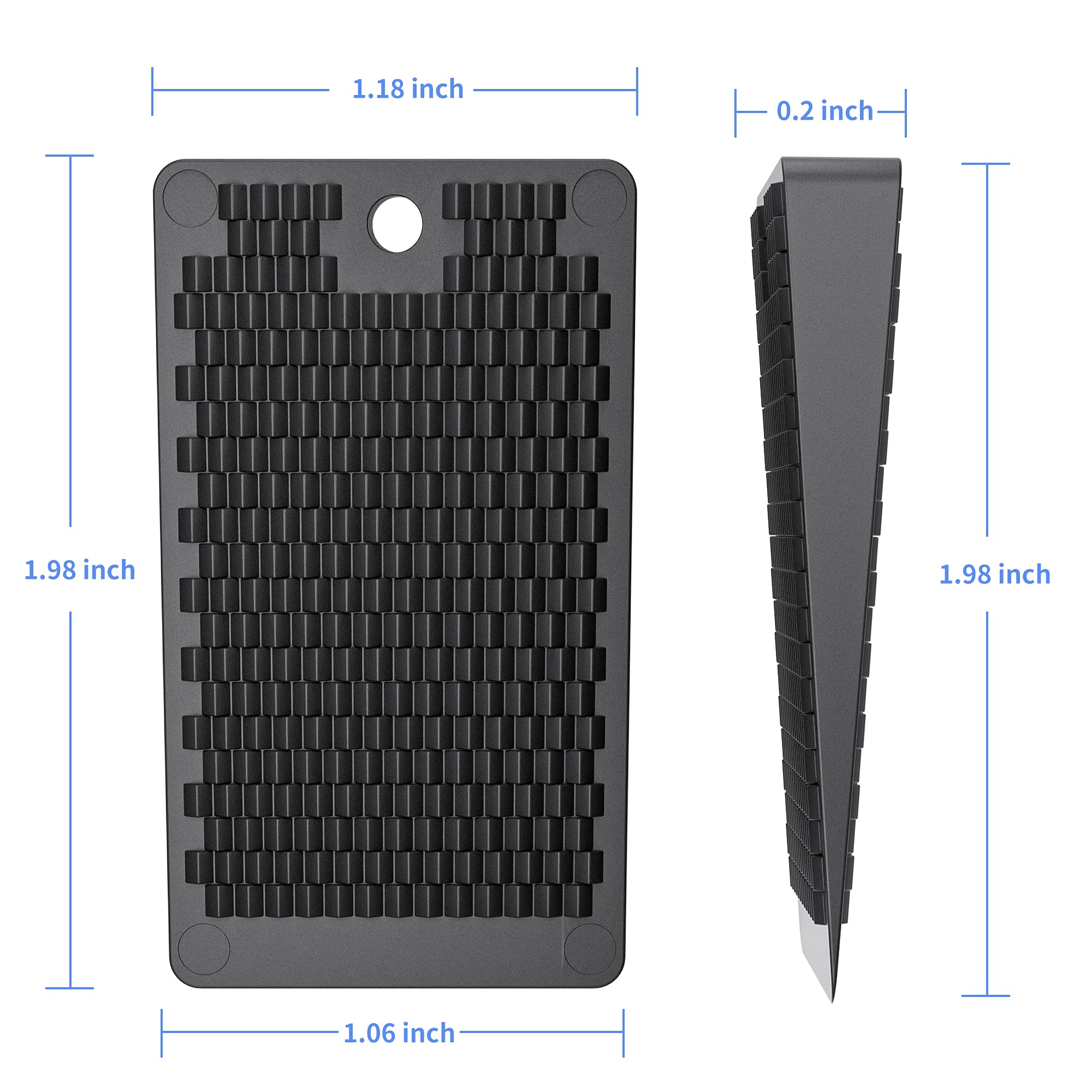 YARKOR Table Shims, 32 Piece Jar, Premium Soft Furniture Levelers ...