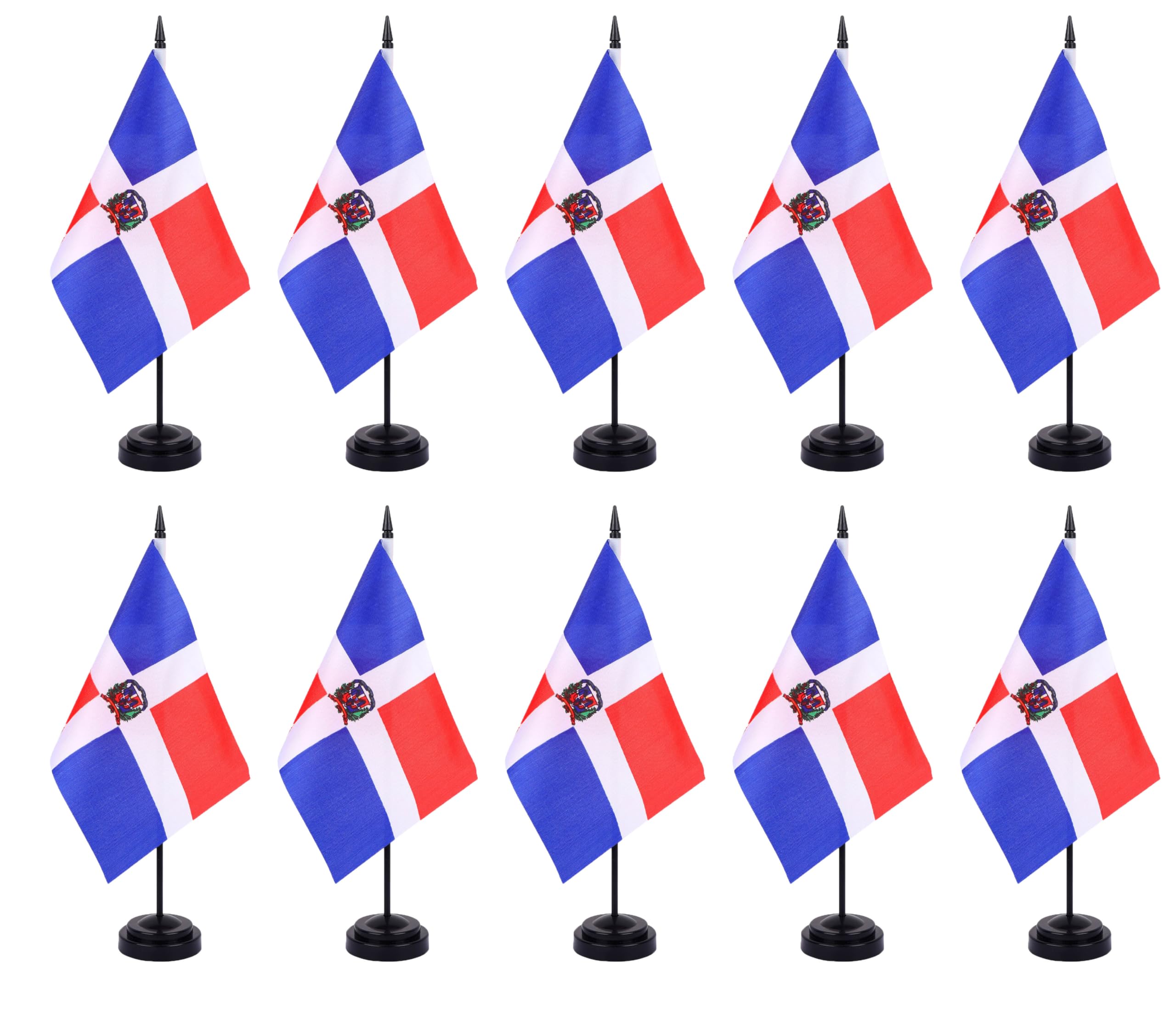 Snapklik.com : ZXvZYT Dominican Flag Banner Dominican Desk Flag Set ...