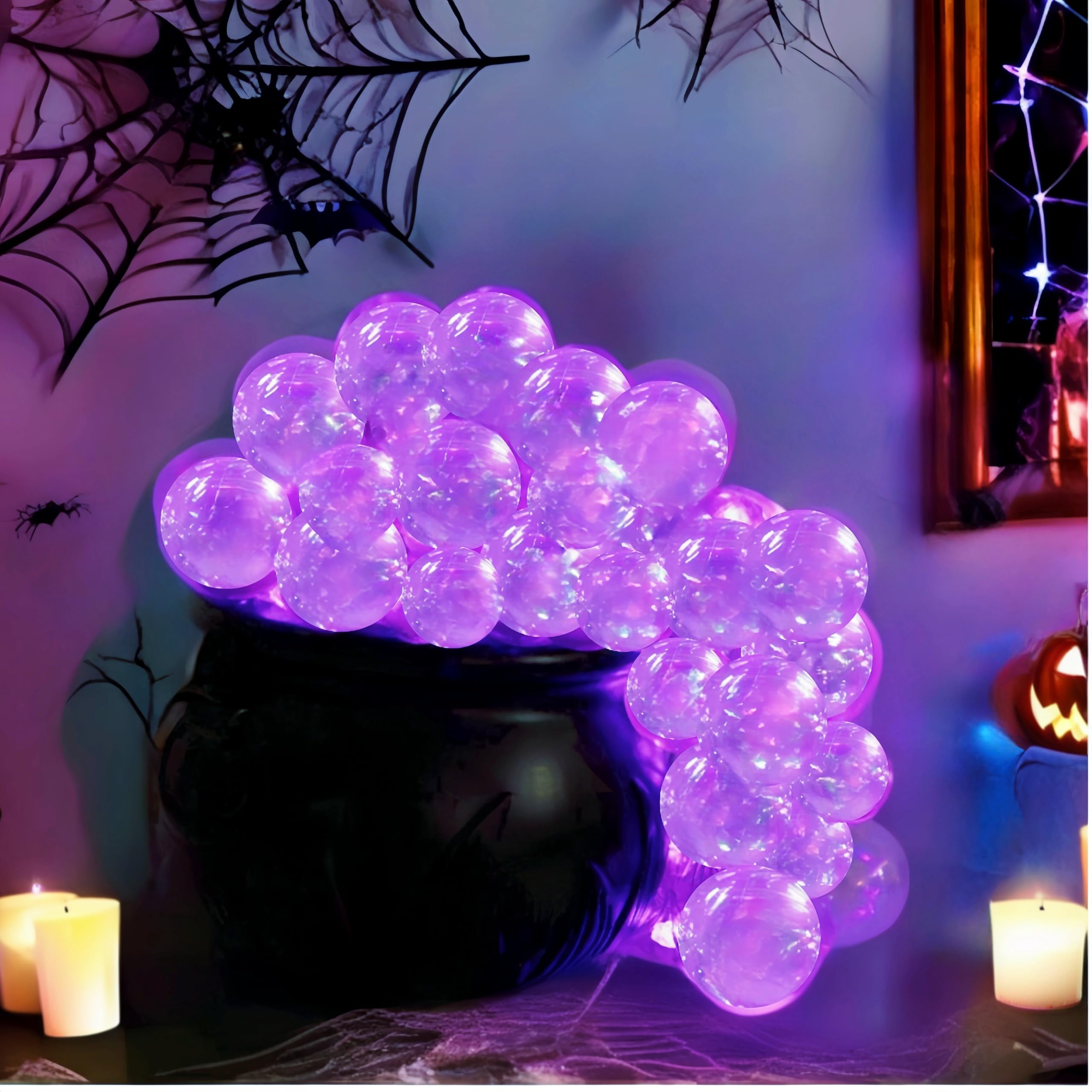 Amazon.com : Jxueych Halloween Decorations Indoor - DIY Bubbling Witch ...