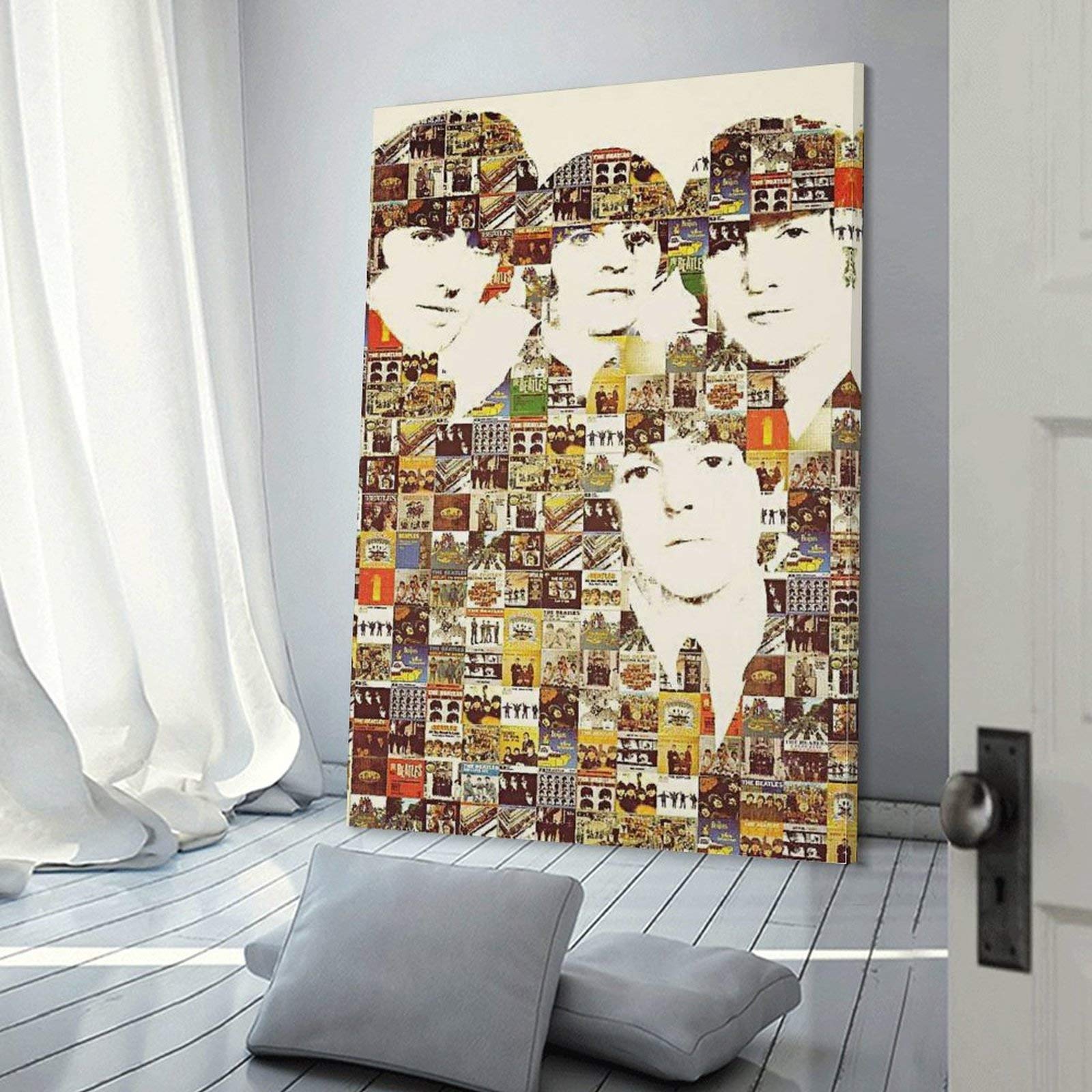 The Beatles Album Covers Collage