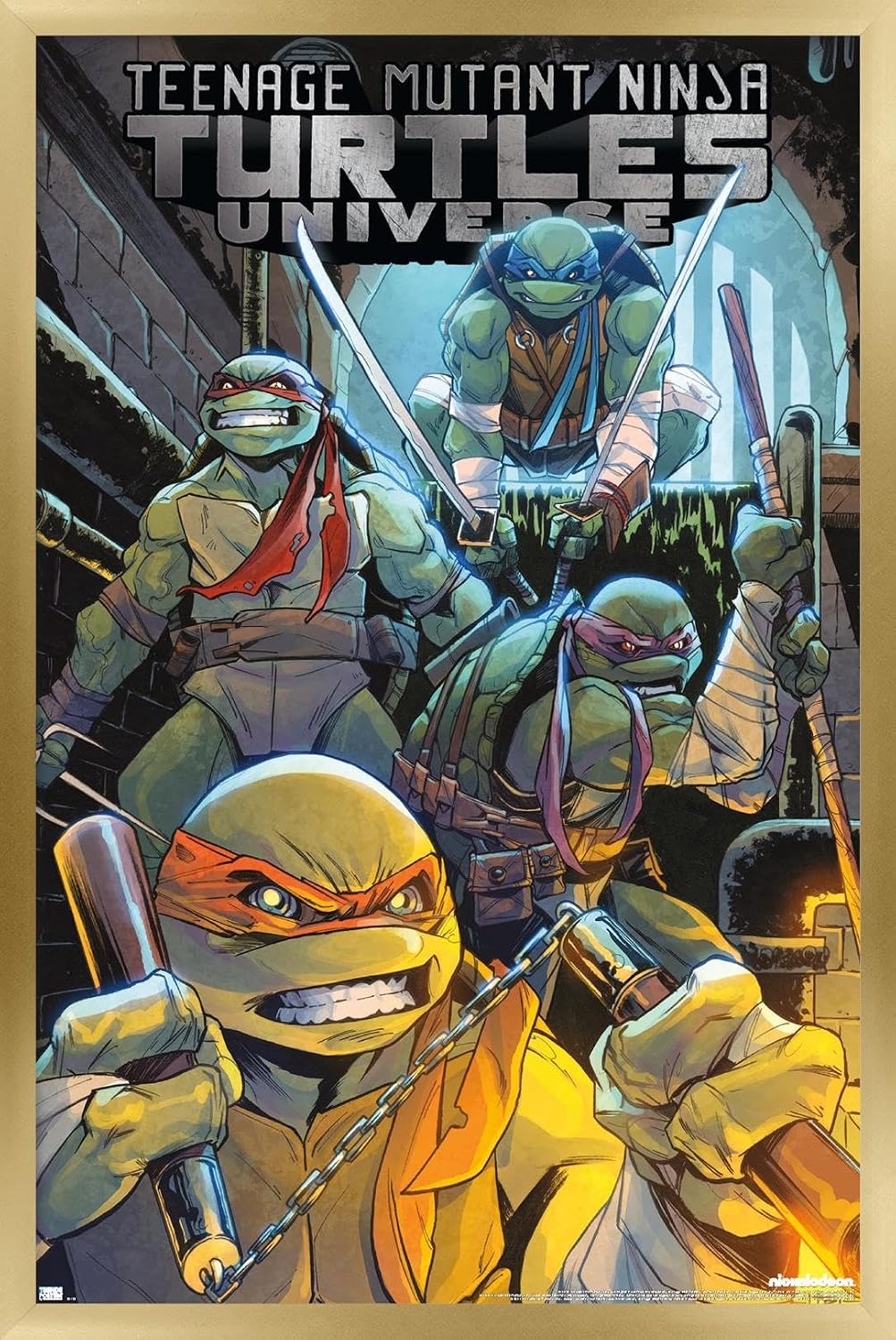 Amazon.com: Nickelodeon Teenage Mutant Ninja Turtles - IDW #23 Wall ...