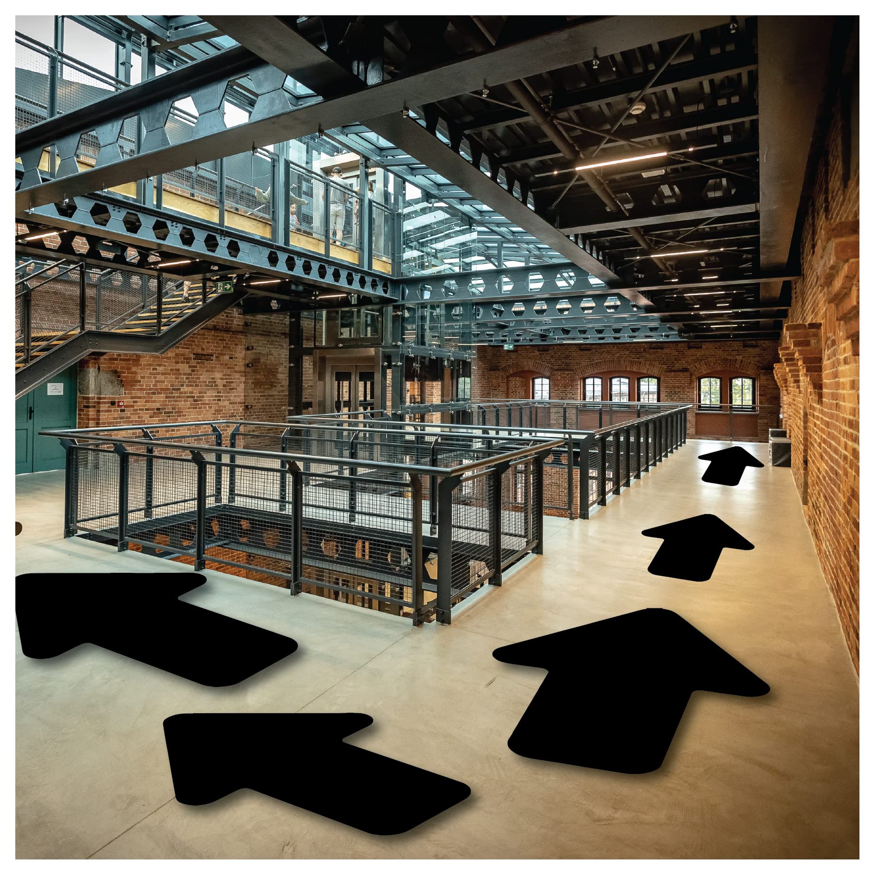 Amazon.com: Jumbo Arrows 20" by 14" - Pack of 6 - Durable Vinyl Arrows ...