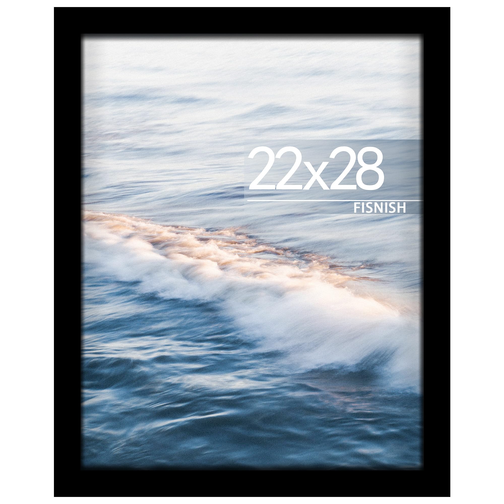 Amazon.com - Fisnish 22x28 Poster Frame, Black 22 x 28 Frame for ...