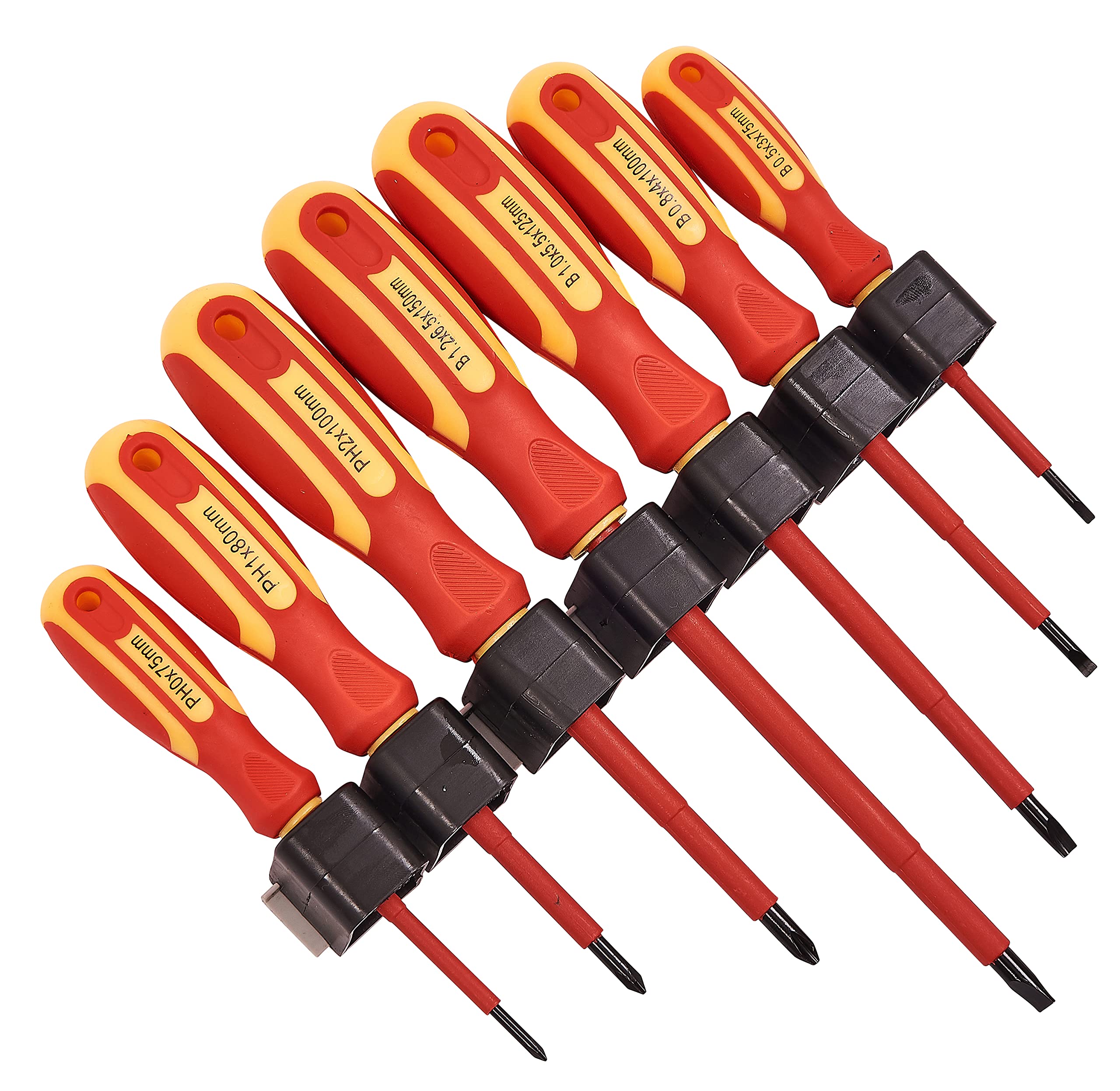 Amtech L0650 7 Piece VDE Electrical Screwdriver Set, Tested Up to 1000V ...