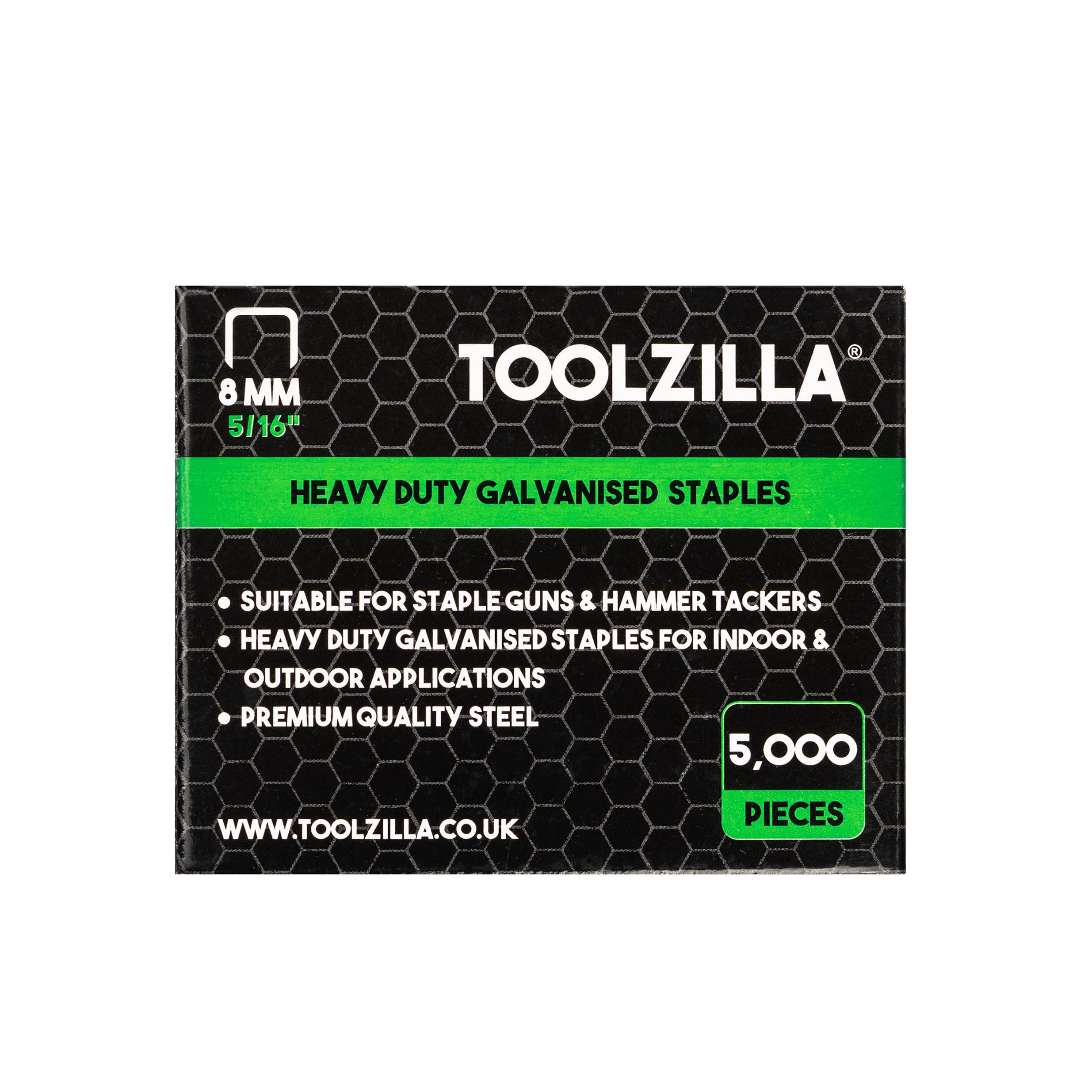 Snapklik.com : TOOLZILLA Heavy Duty Staples For Staple Gun - Pack Of ...