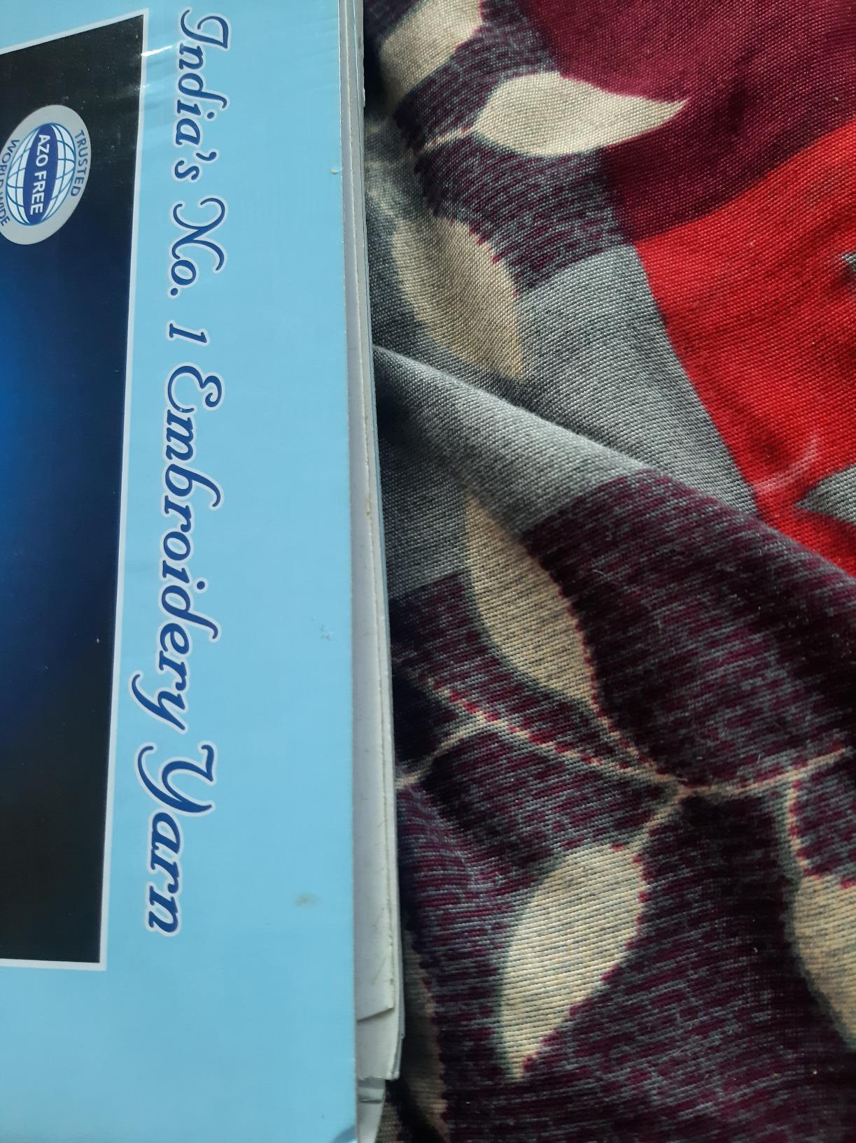 OMX Neelam Thread Shade Card, 1 Pc. This Is Embroidery Yarn Thread ...