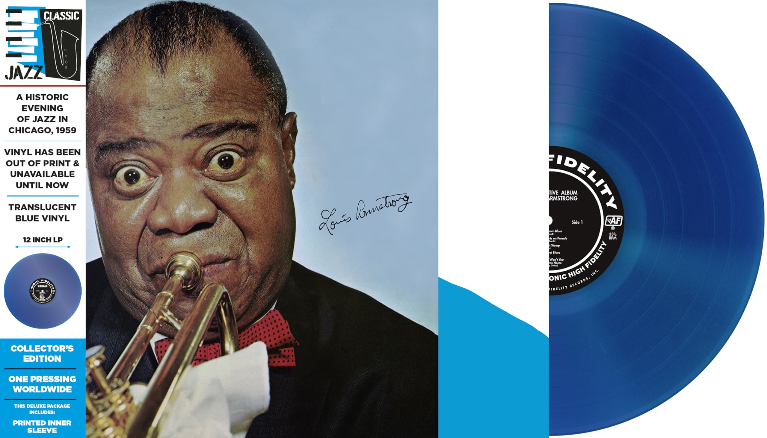 Amazon.com: The Definitive Album by Louis Armstrong - Blue: CDs & Vinyl