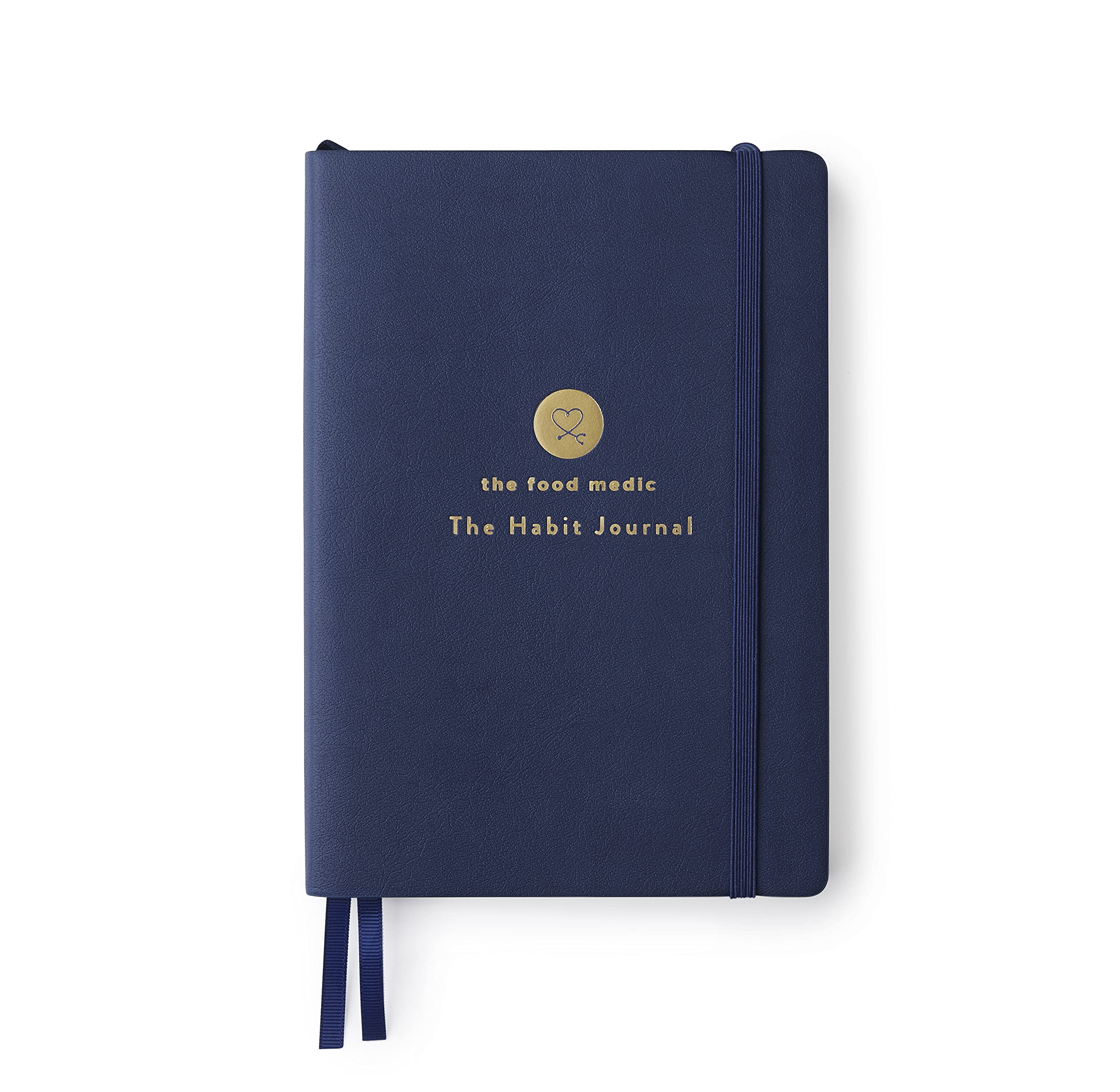 Mål Paper x The Food Medic Habit Journal - Navy Softback | Daily ...